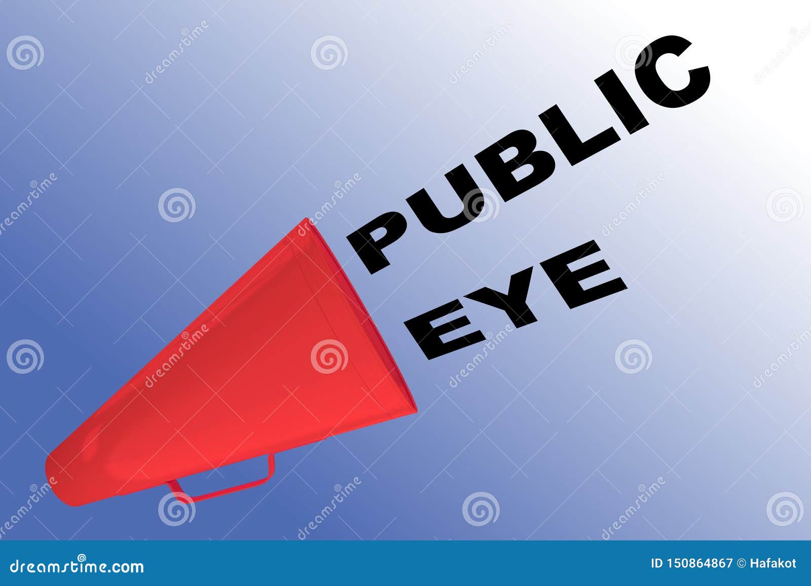 PUBLIC EYE concept stock illustration. Illustration of business - 150864867
