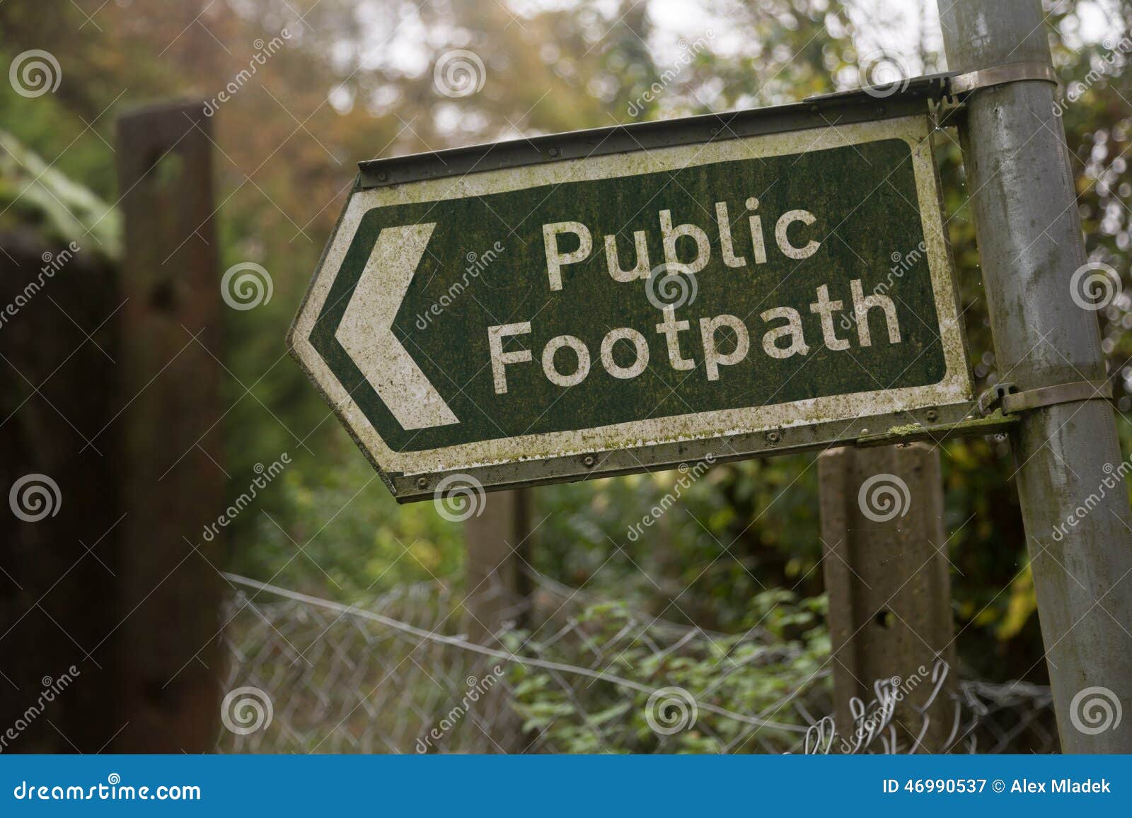Public footpath sign stock image. Image of portrait, pointing - 46990537