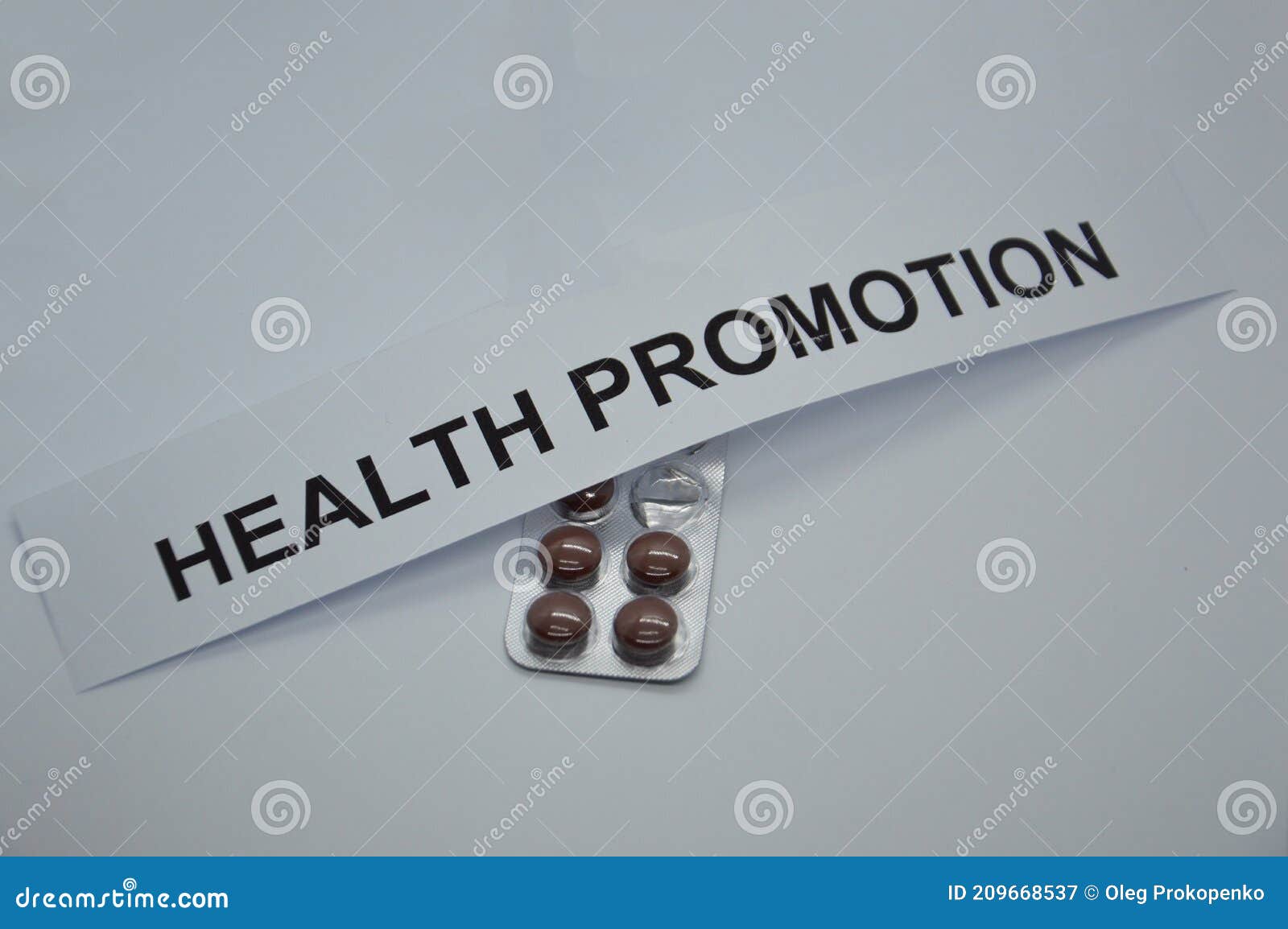 The Public Health Education and Promotion Stock Image - Image of ...