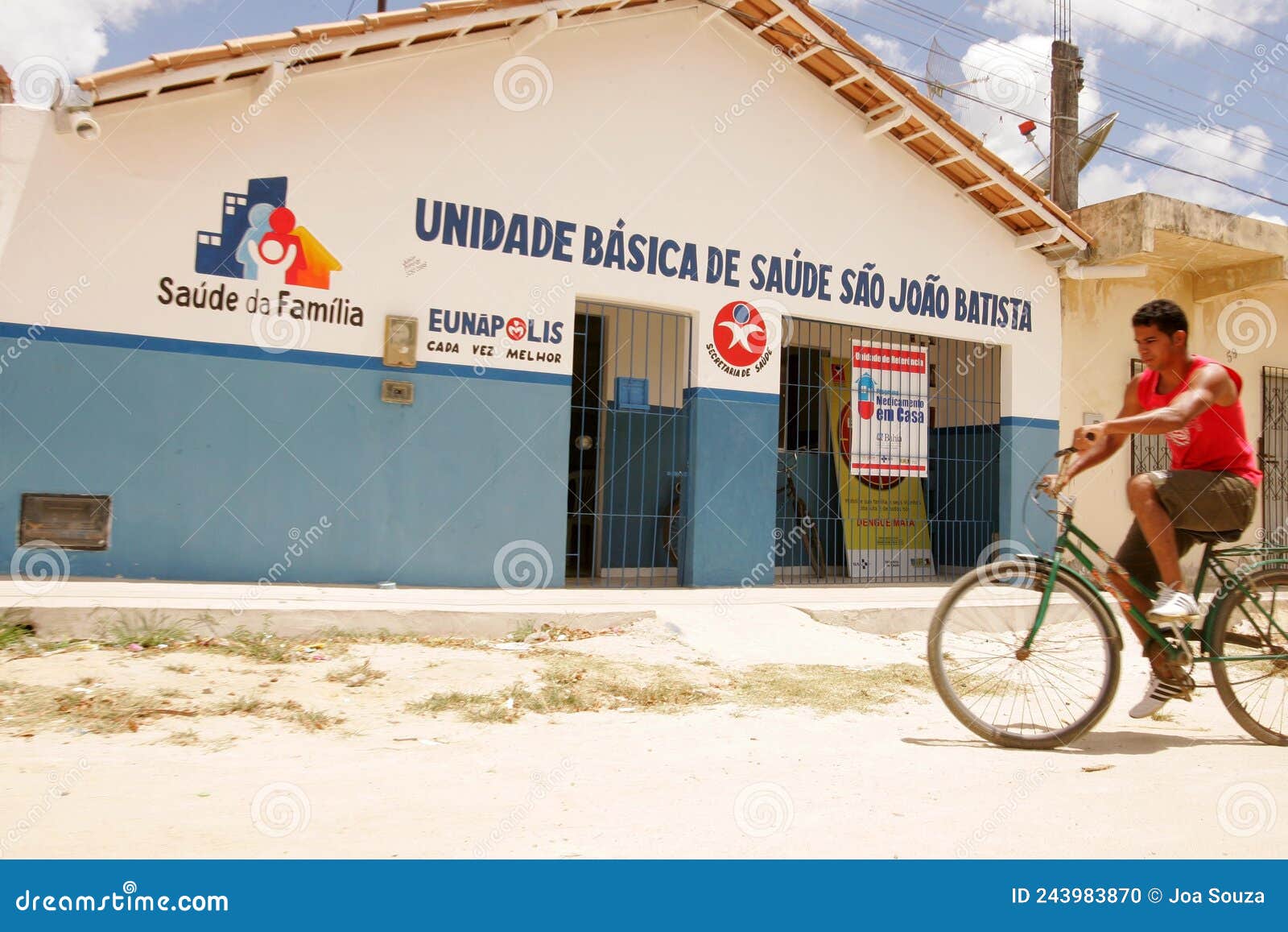 Public Health Post in Bahia Editorial Image - Image of basic, medicine ...