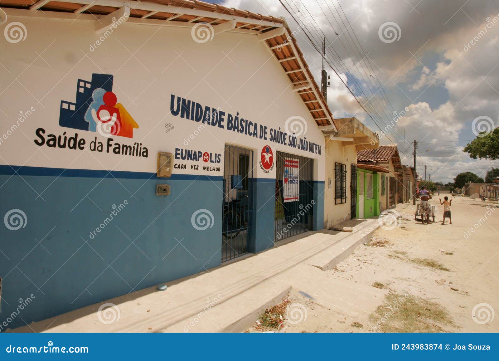 Public Health Post in Bahia Editorial Stock Image - Image of brazilian ...