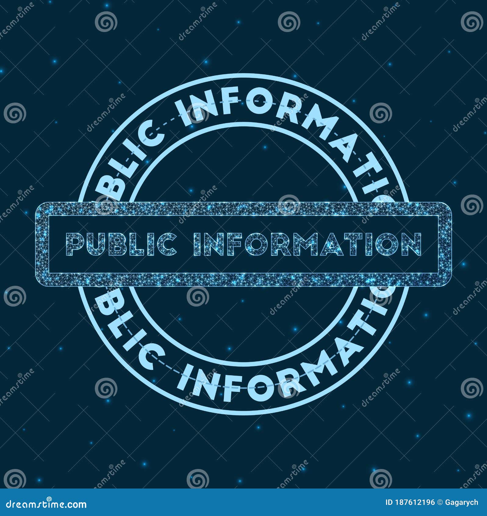 Public information. stock vector. Illustration of internet - 187612196