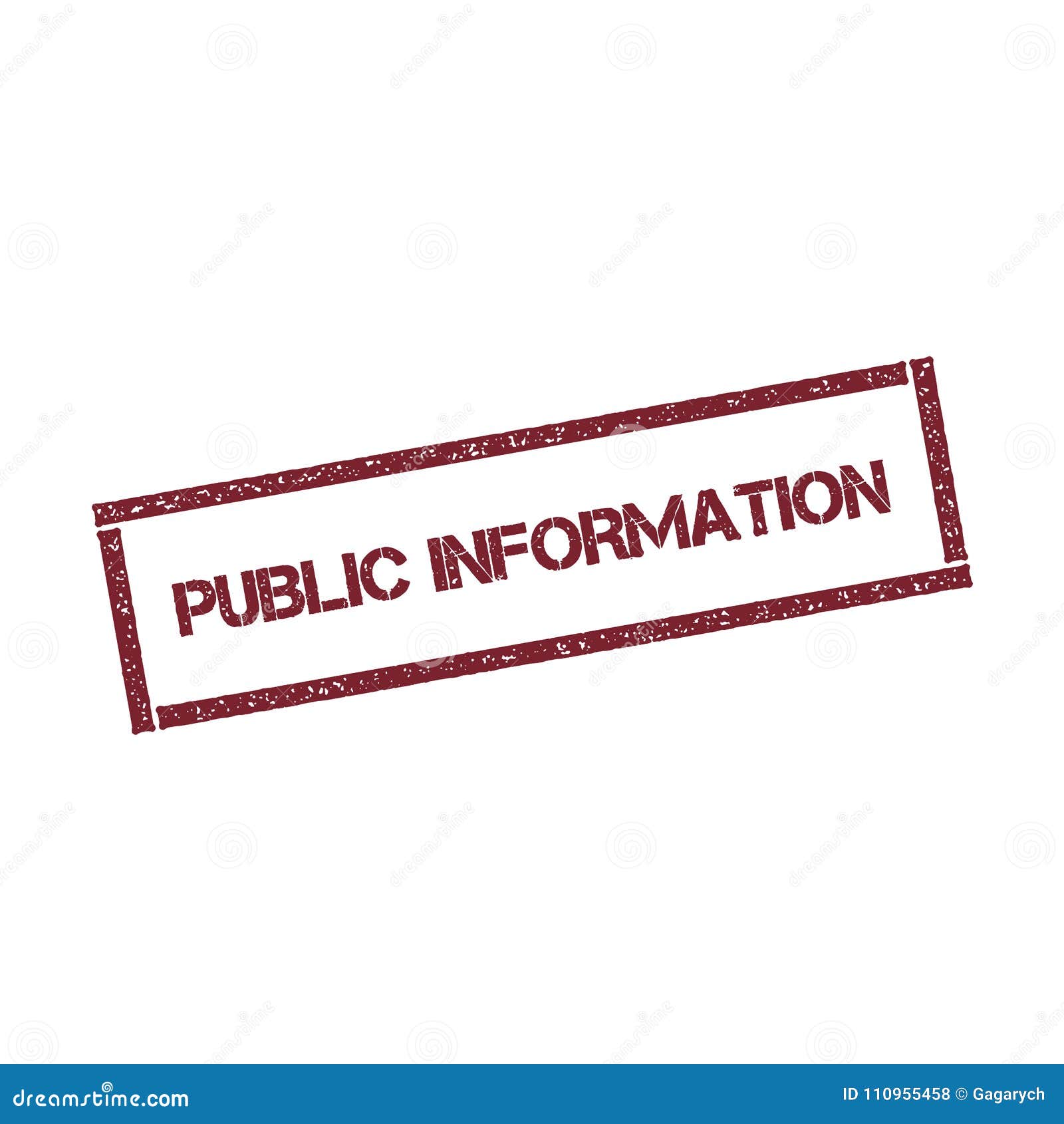 Public Information Rectangular Stamp. Stock Vector - Illustration of ...