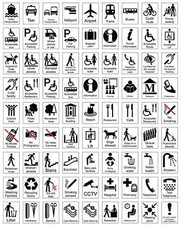 Public Information signs stock vector. Illustration of public - 10593696