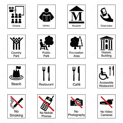 Public Information Signs stock vector. Illustration of notify - 12945192