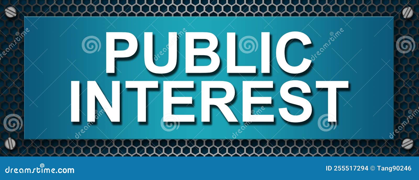 Public Interest Text Quote on a Banner Stock Illustration ... Public Interest Text Quote on a Banner Stock Illustration ...