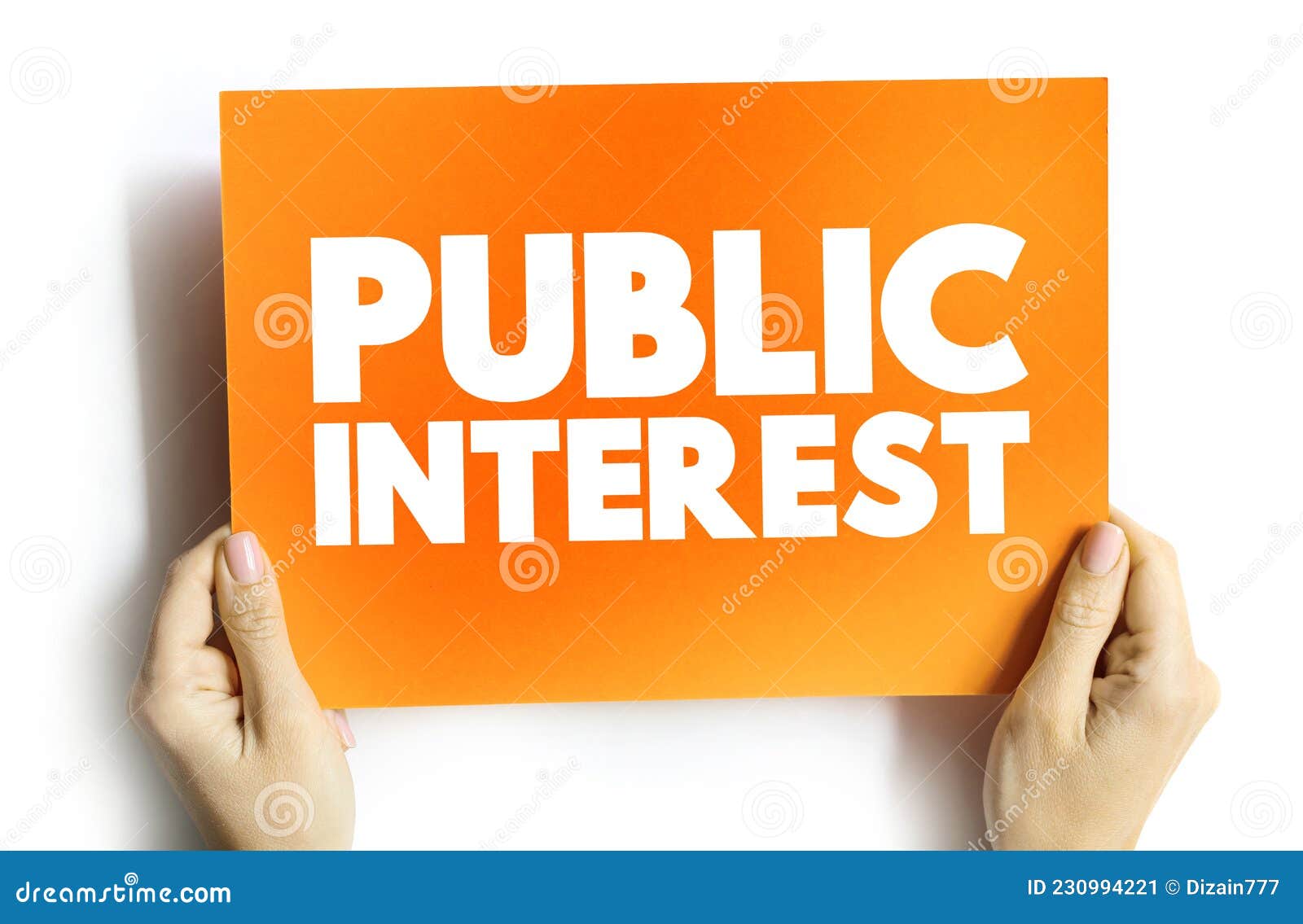 Public Interest Text Quote, Concept Background Stock Image - Image of ...