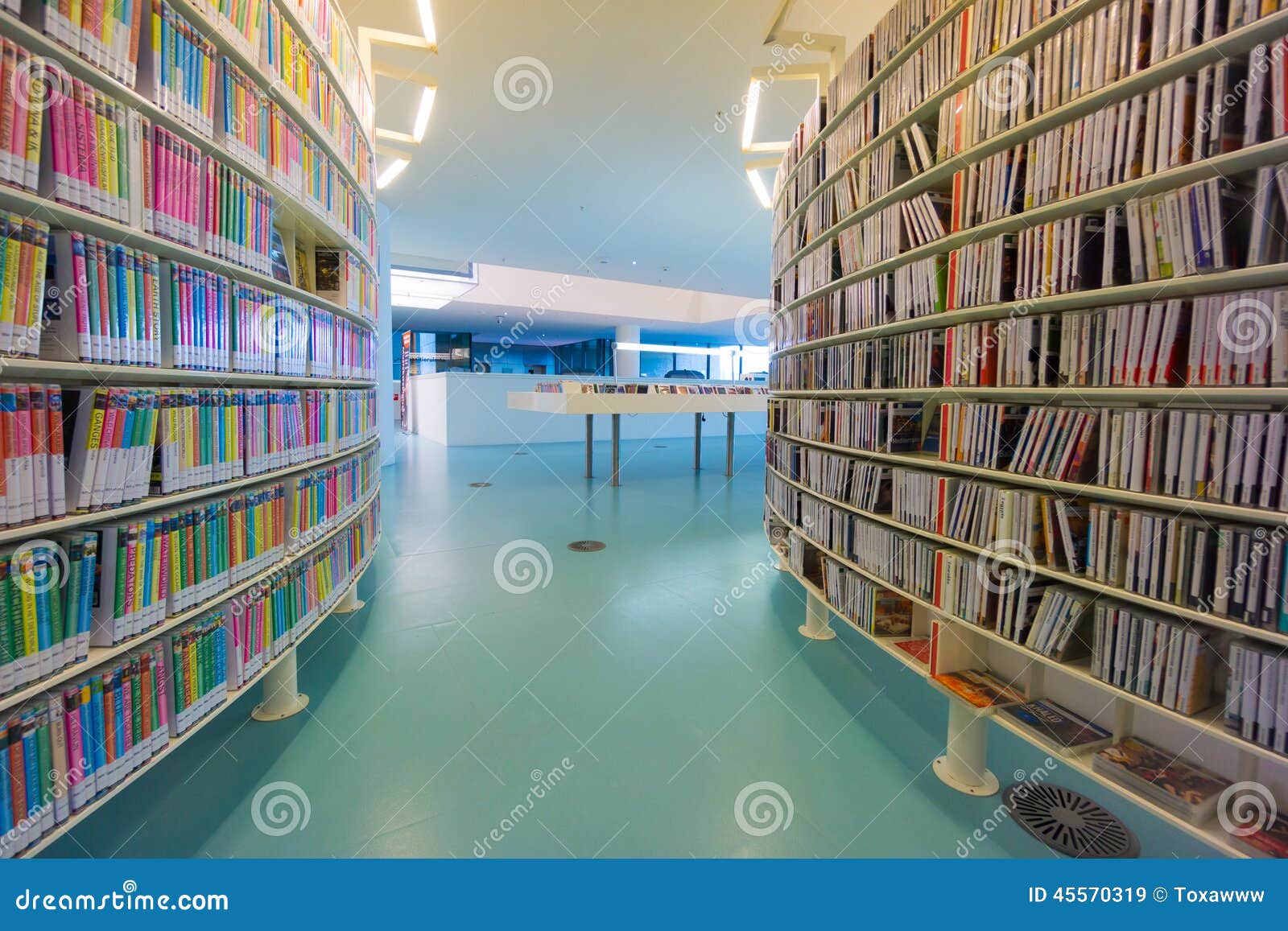 Public Library of Amsterdam Editorial Stock Image - Image of research ...