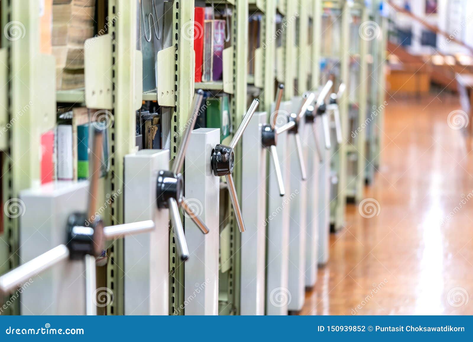Public Library Bookshelf in Library Room Stock Photo - Image of ...