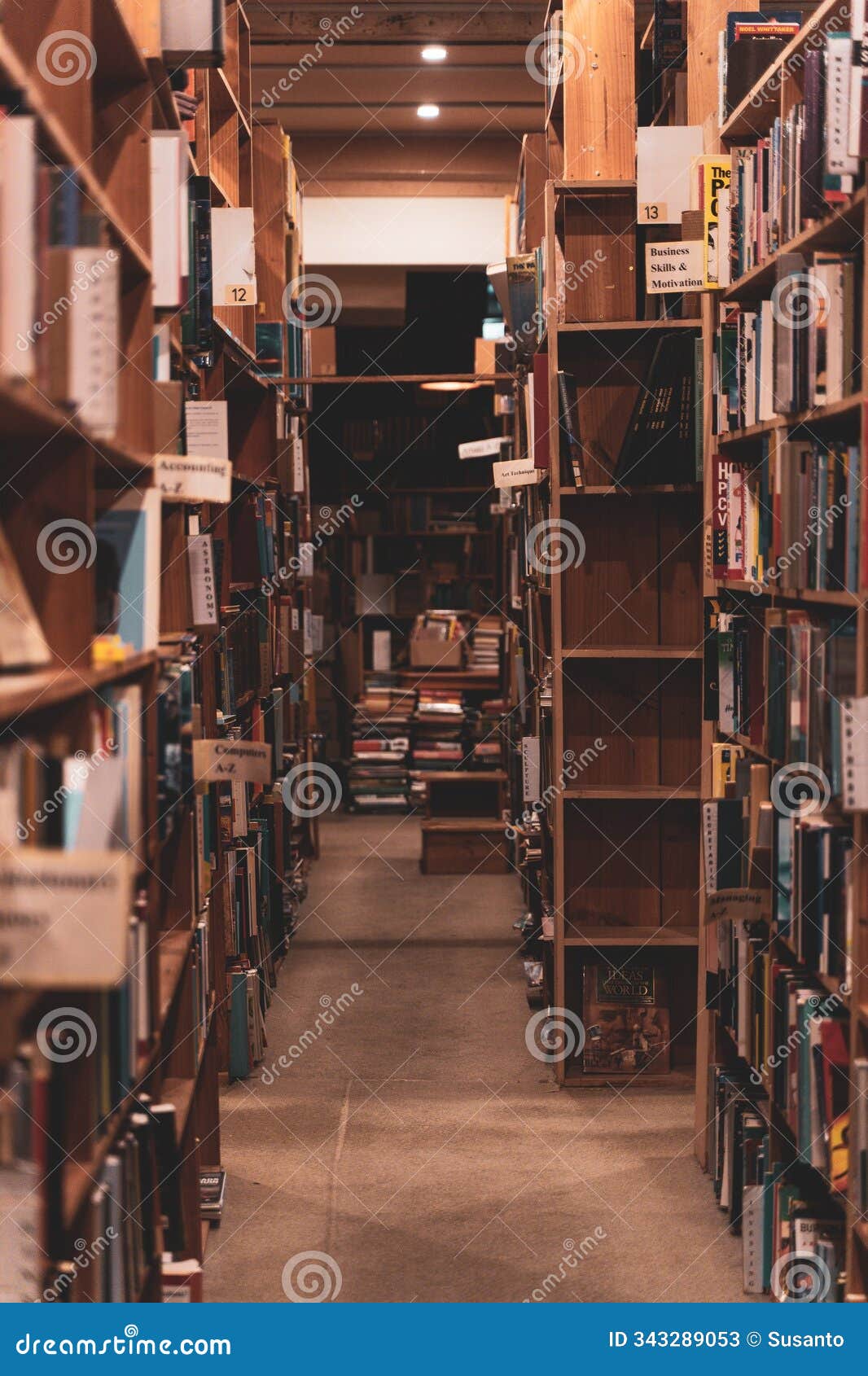 Public Library of Indonesian Stock Image - Image of public, book: 343289053