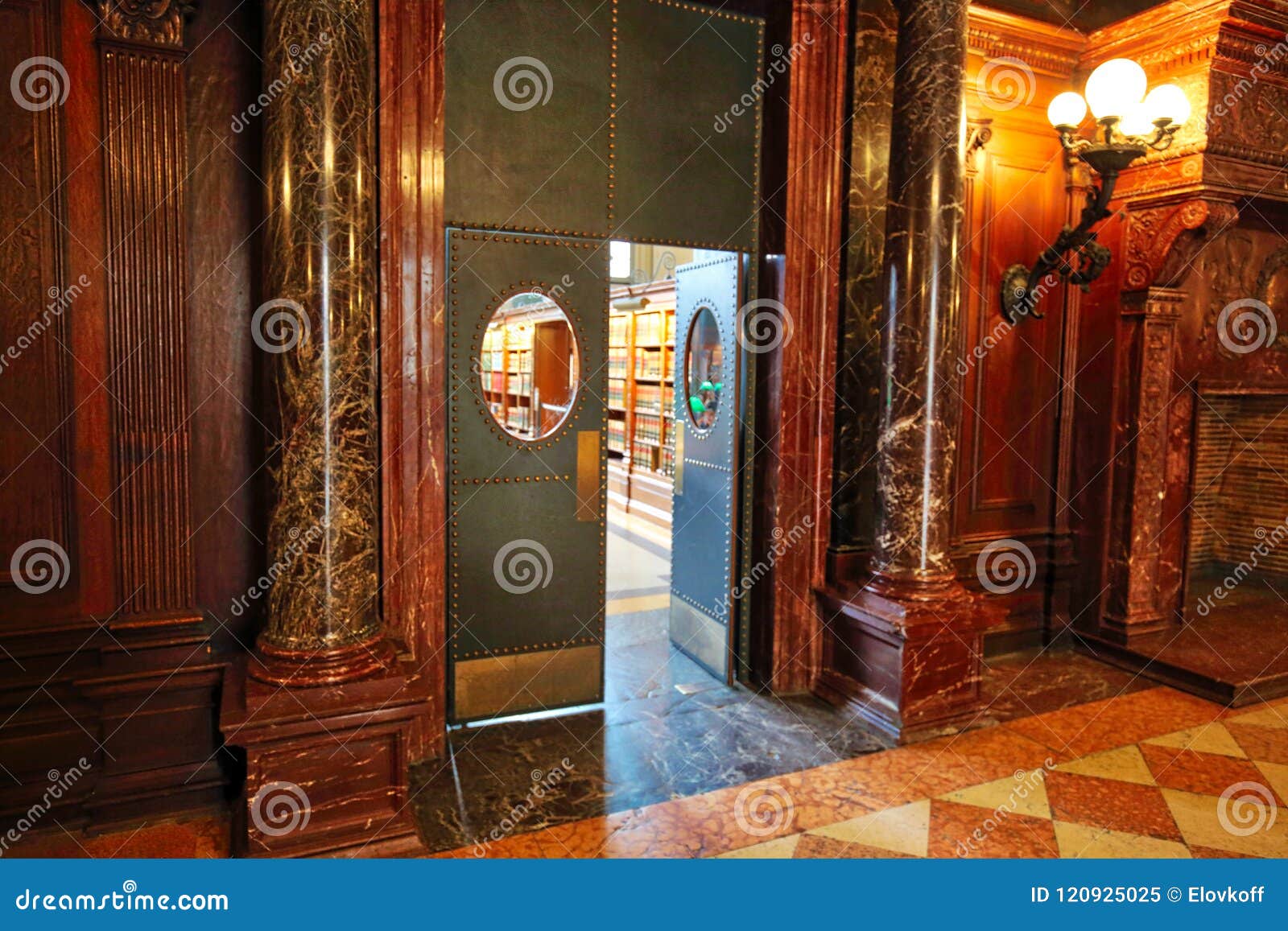 Public Library Interiors. Boston, Copley Square Editorial Image - Image ...