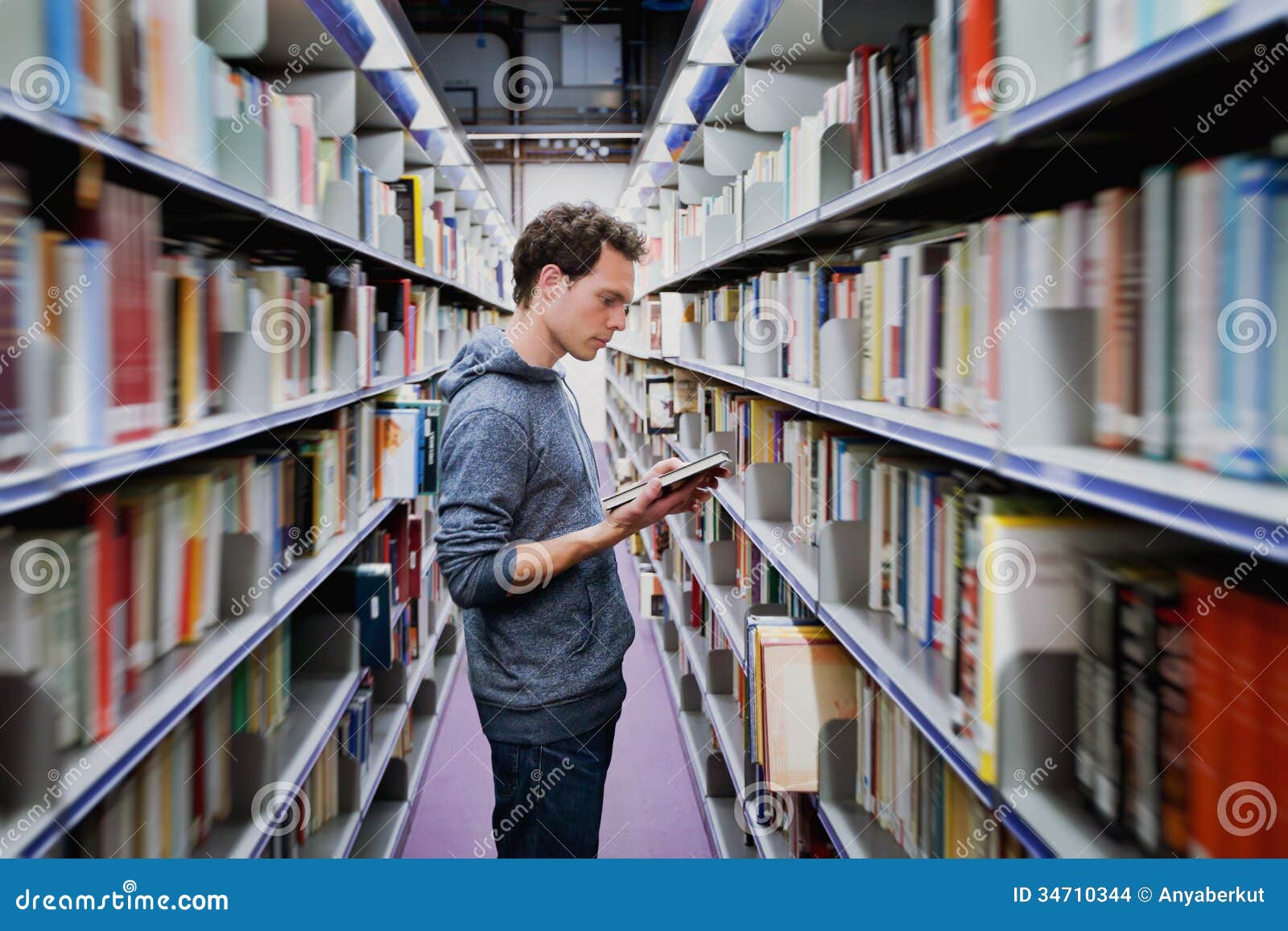 Public library stock photo. Image of adult, choosing - 34710344