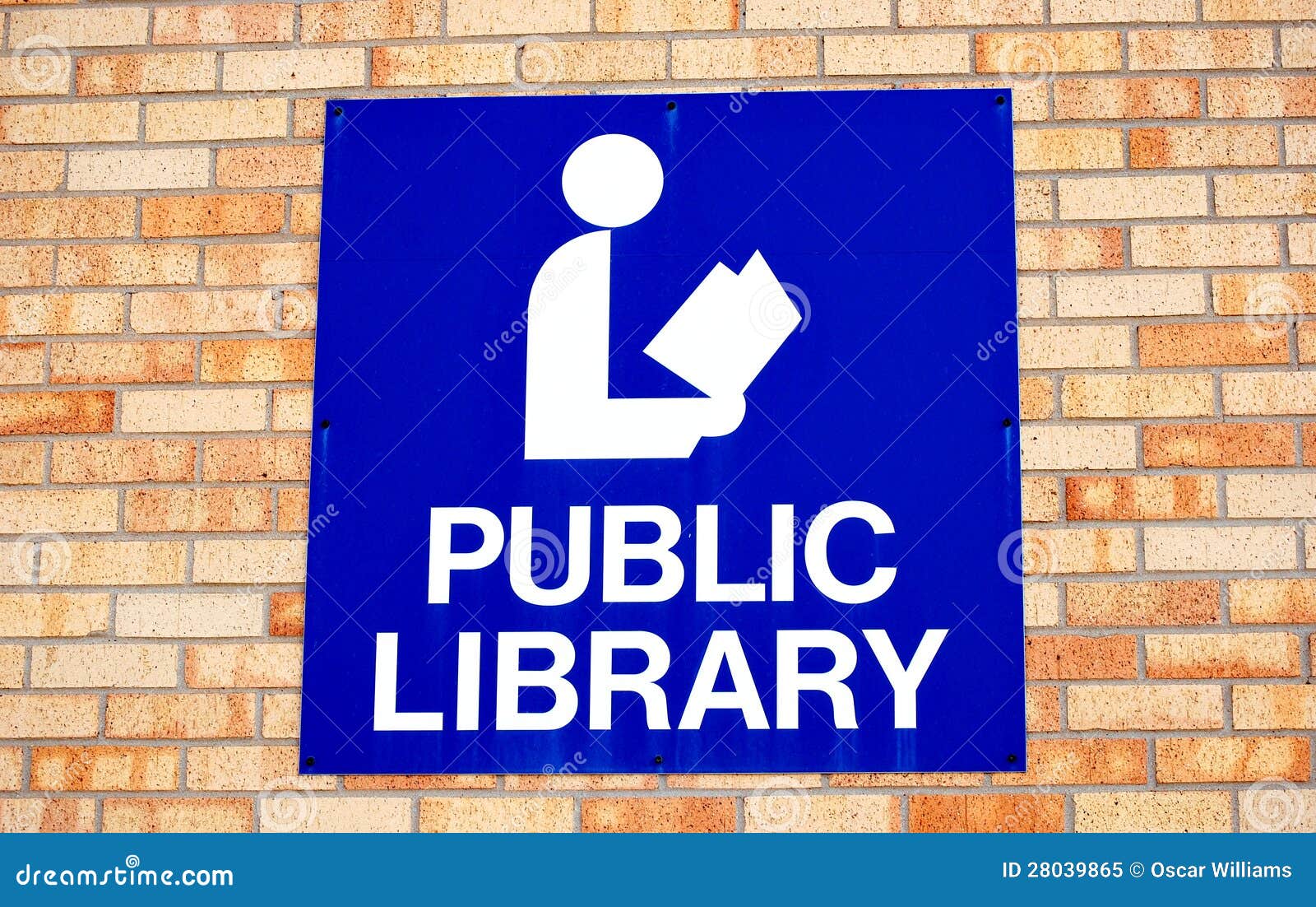 Public library symbol. stock image. Image of library - 28039865