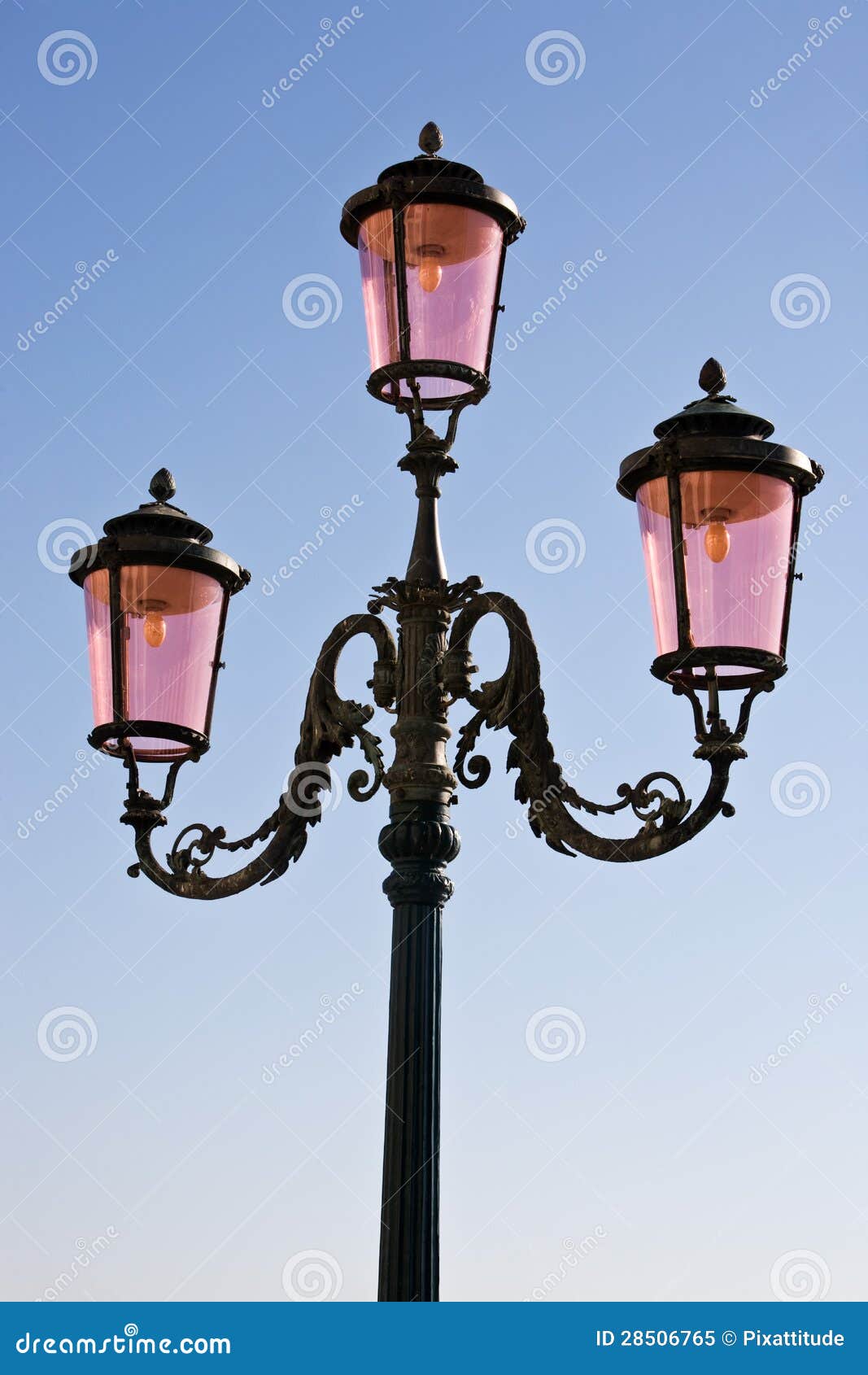 Public Lighting In Brazil Based On Solar Energy Stock Photography ...