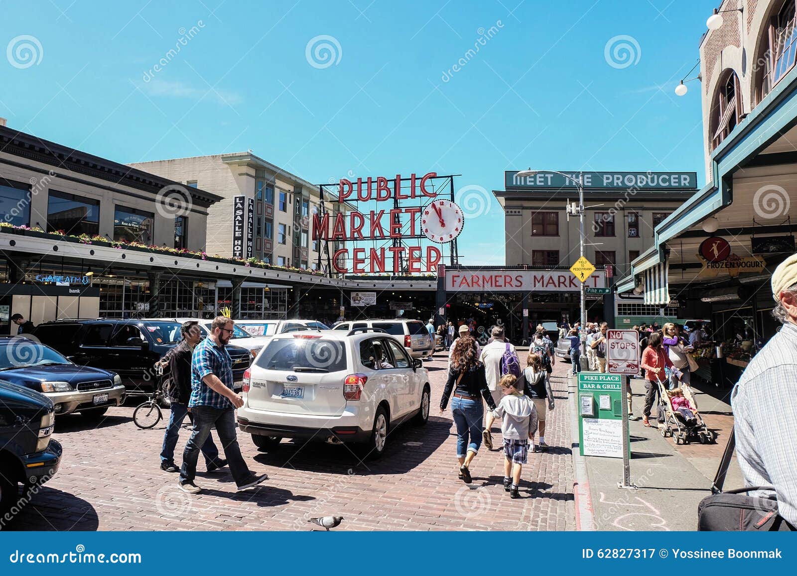 Public market center editorial photography. Image of pikeplacemarket ...