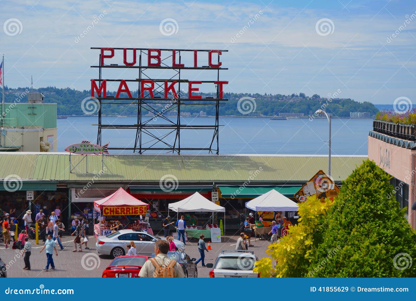 Public Market Center editorial stock image. Image of landmark - 41855629