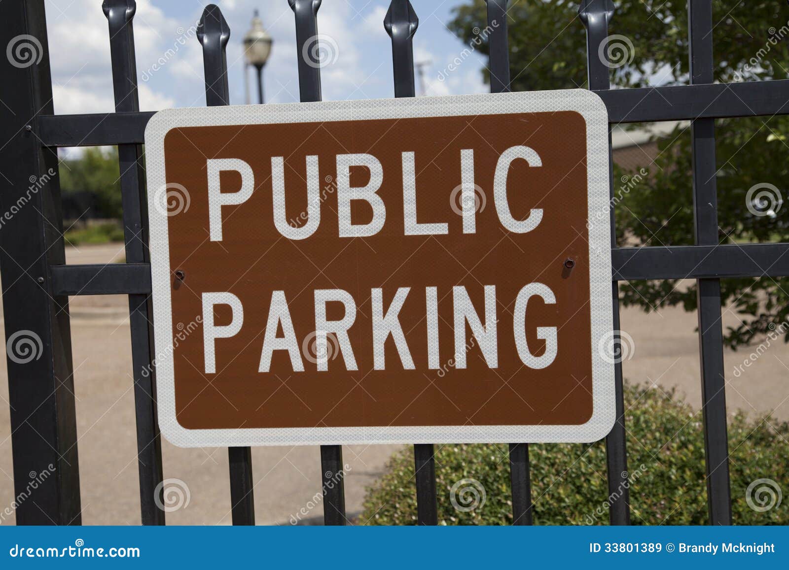 Public Parking Sign stock image. Image of gate, label - 33801389