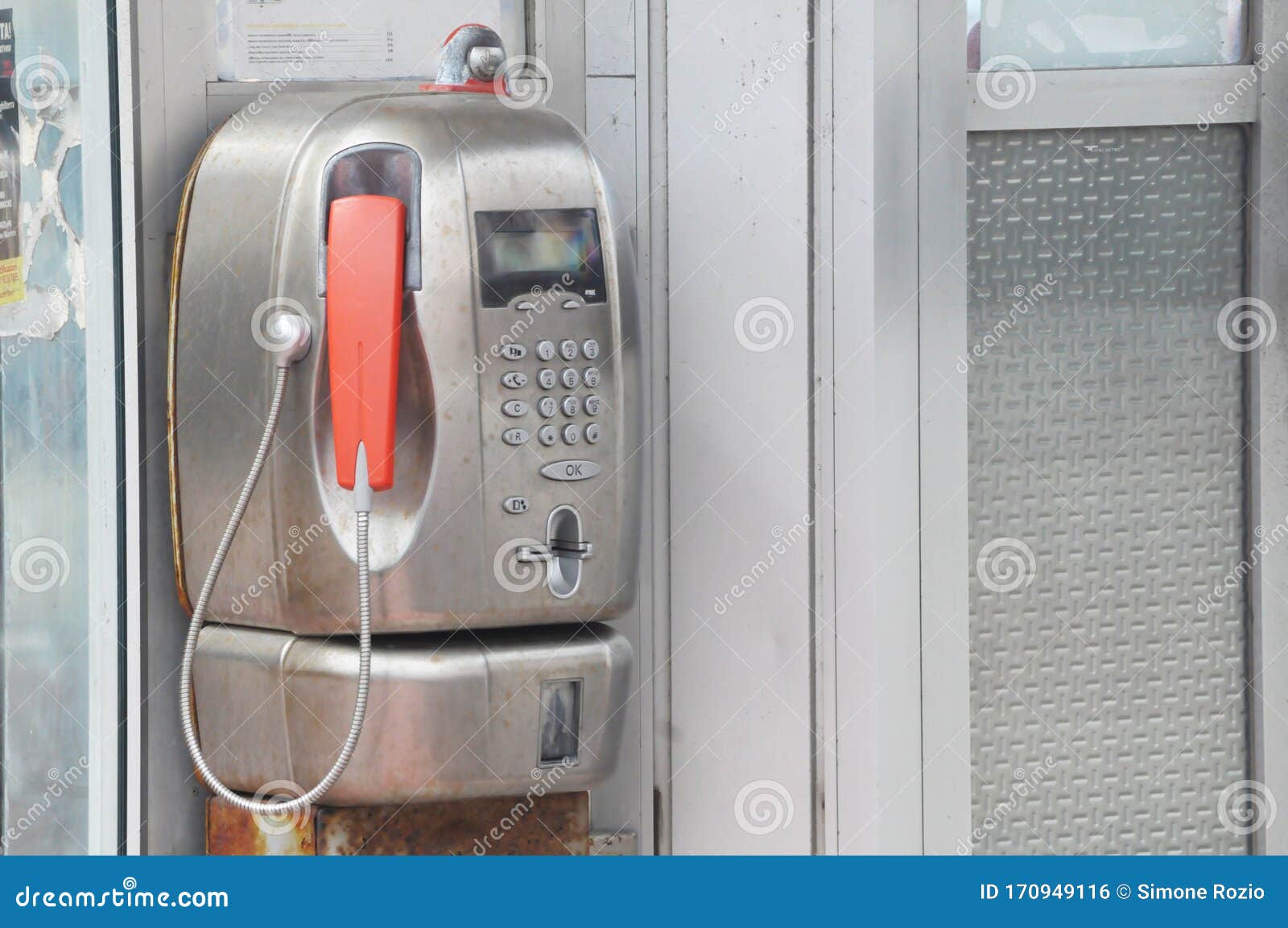 Public phone stock photo. Image of talk, call, button - 170949116