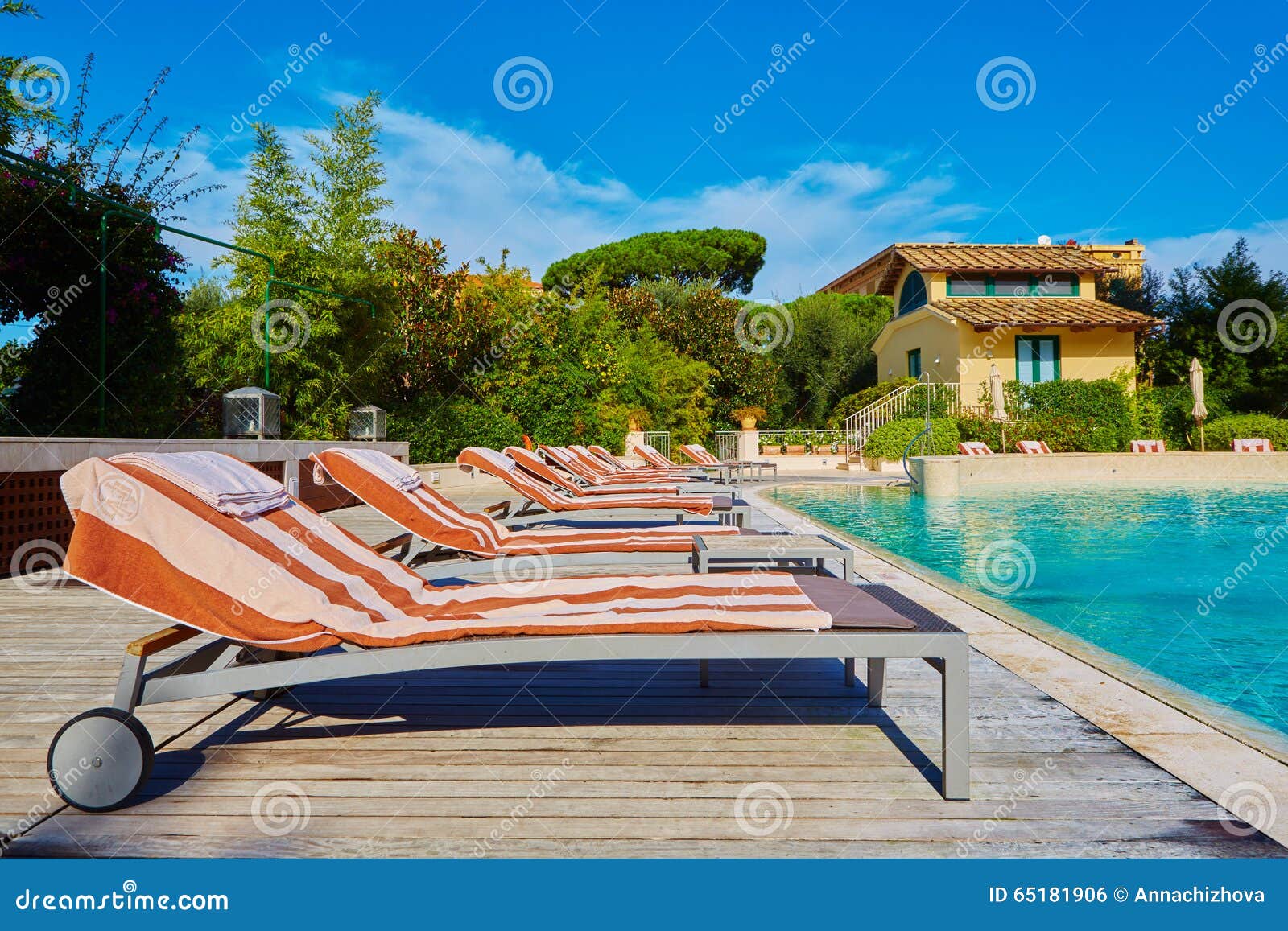 Public pool on a hot day stock photo. Image of race, relax - 65181906