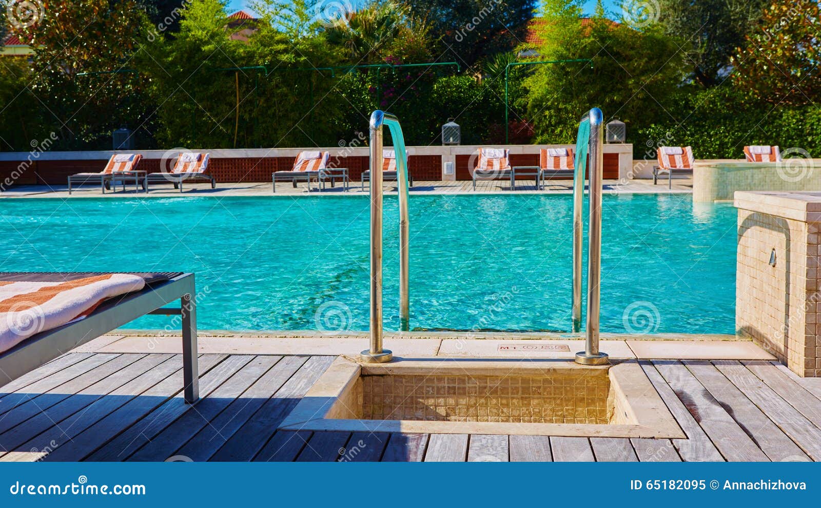 Public pool on a hot day stock image. Image of lane, blue - 65182095