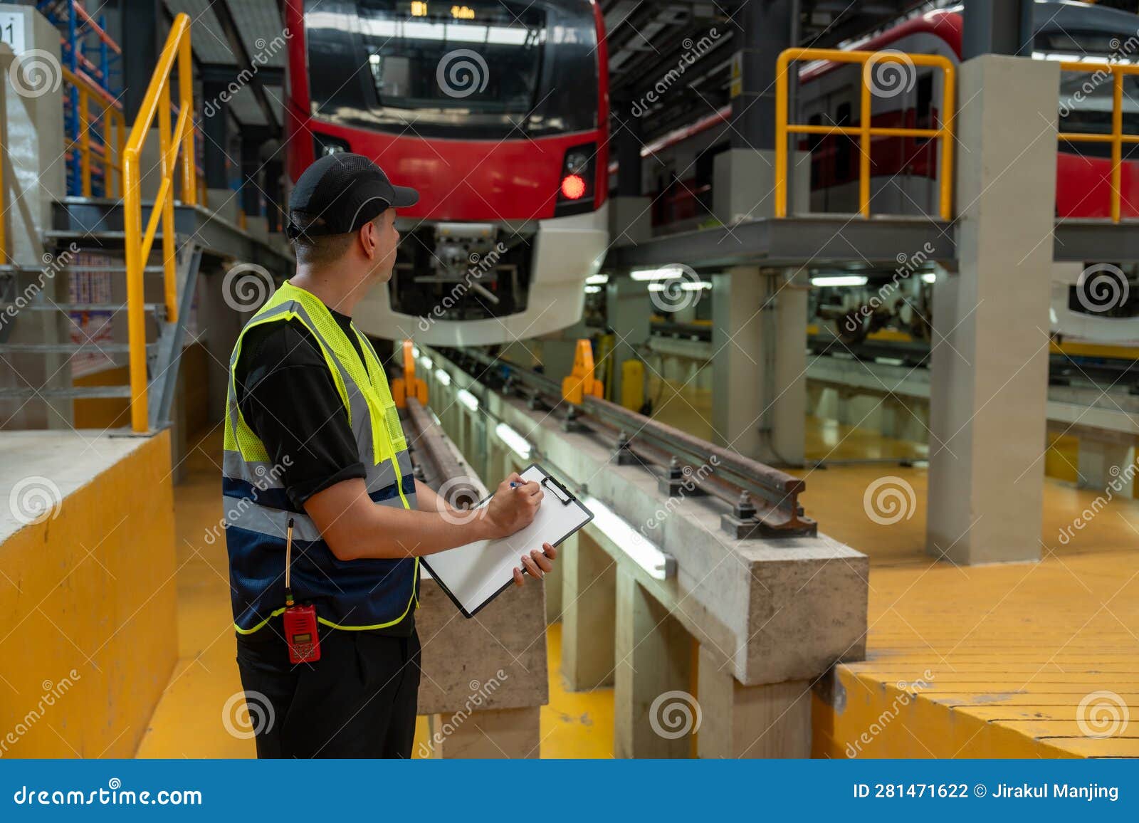 Public Rail Transportation Service Stock Photo - Image of diesel ...