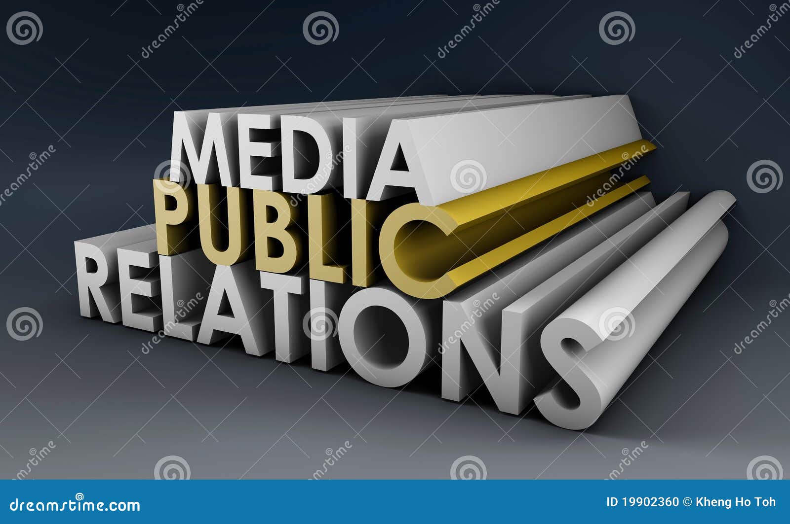 Public Relations stock illustration. Illustration of design - 19902360