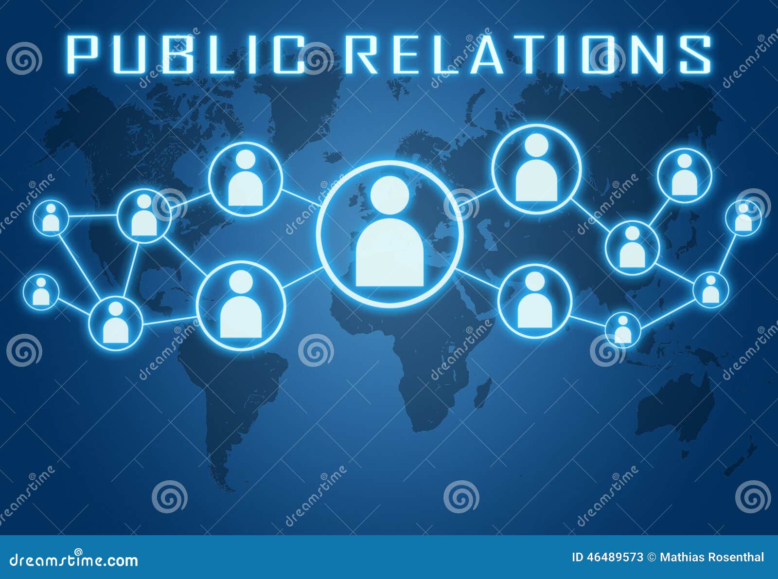 Public Relations stock illustration. Illustration of internet - 46489573