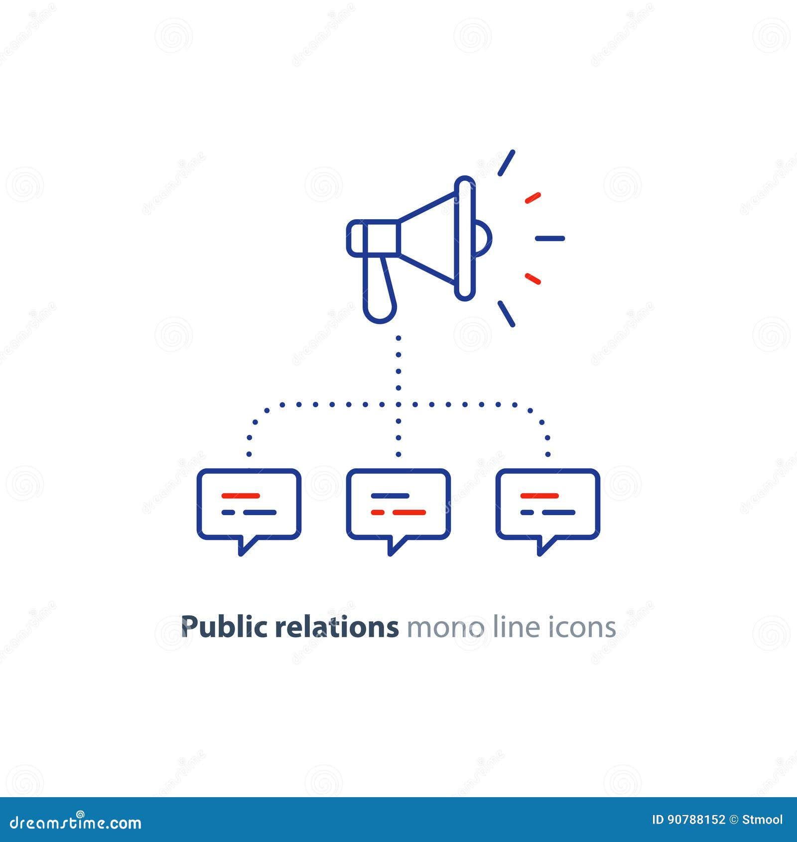 Public Relations Concept, Megaphone Flat Icon, Advertising Promotion ... Public Relations Concept, Megaphone Flat Icon, Advertising Promotion ...