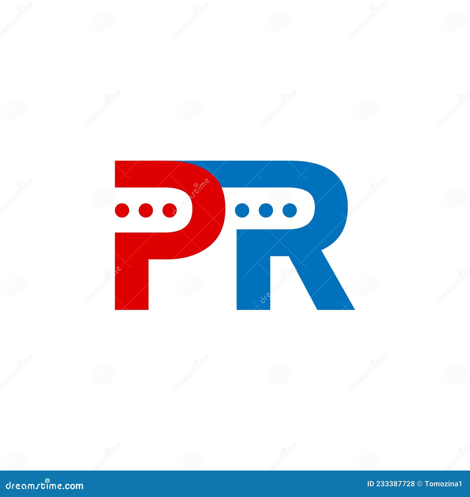 Public Relations Logo. PR Letters Stock Vector - Illustration of ...