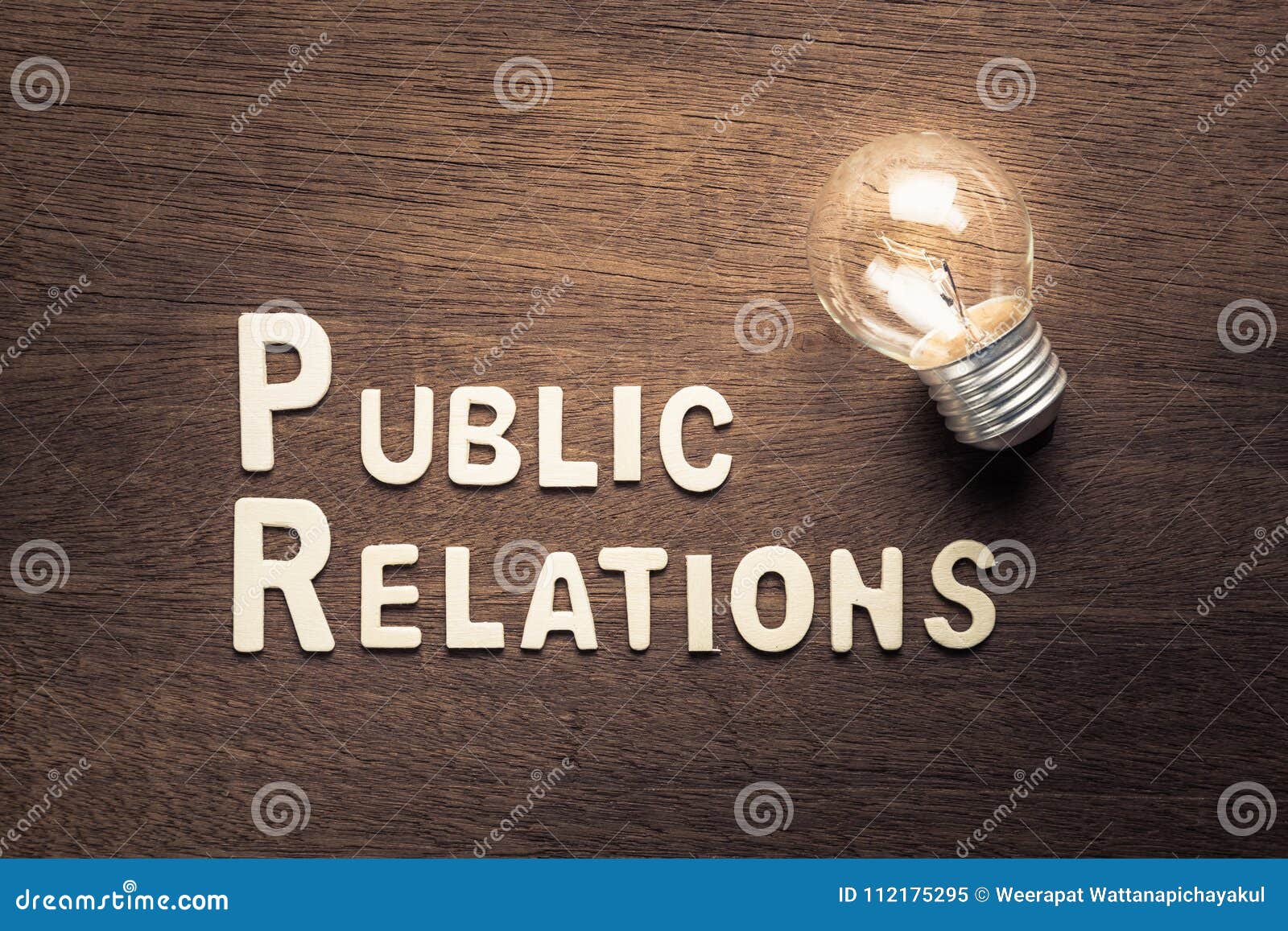 Public Relations Idea stock image. Image of promotion - 112175295