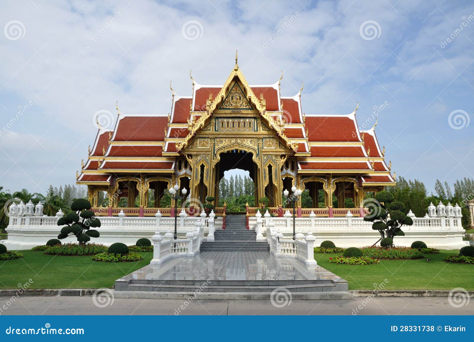 Public Rest House in Thailand Stock Photo - Image of texture, structure ...