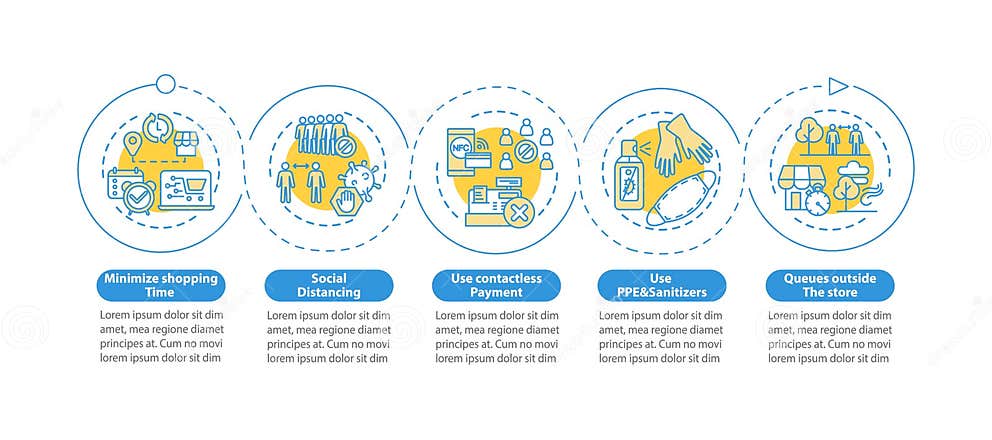Public Safety Vector Infographic Template Stock Vector - Illustration ...