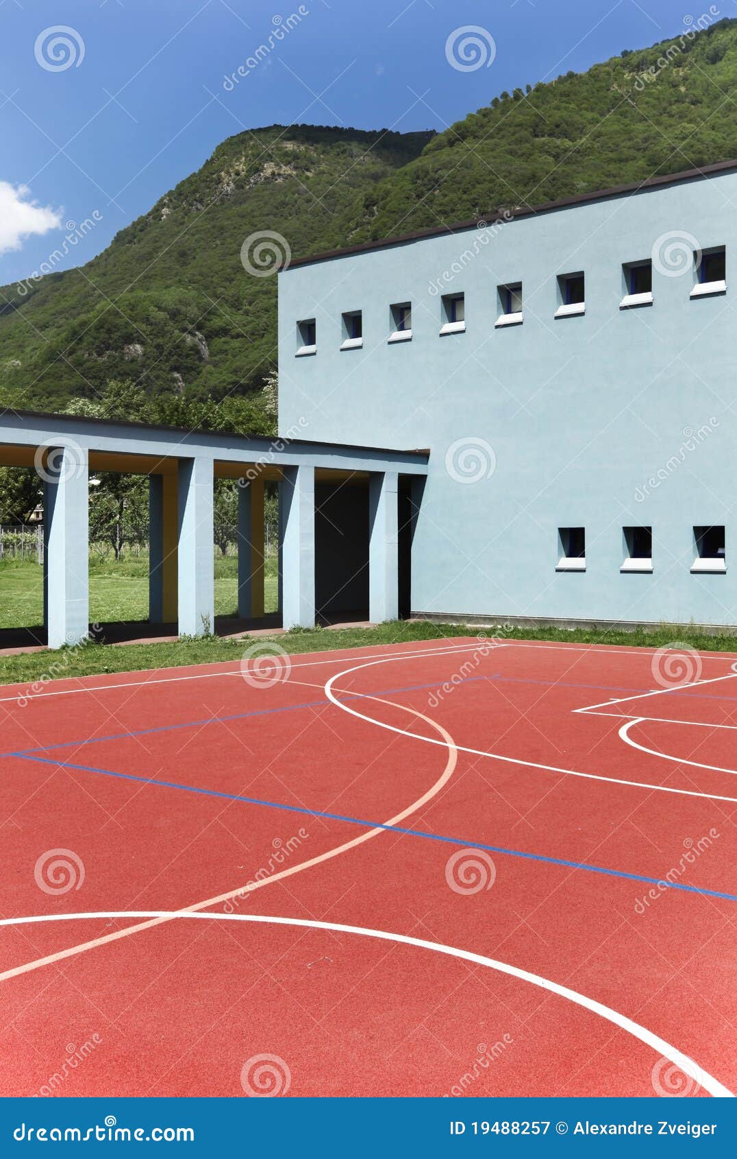 Public school stock image. Image of large, education - 19488257