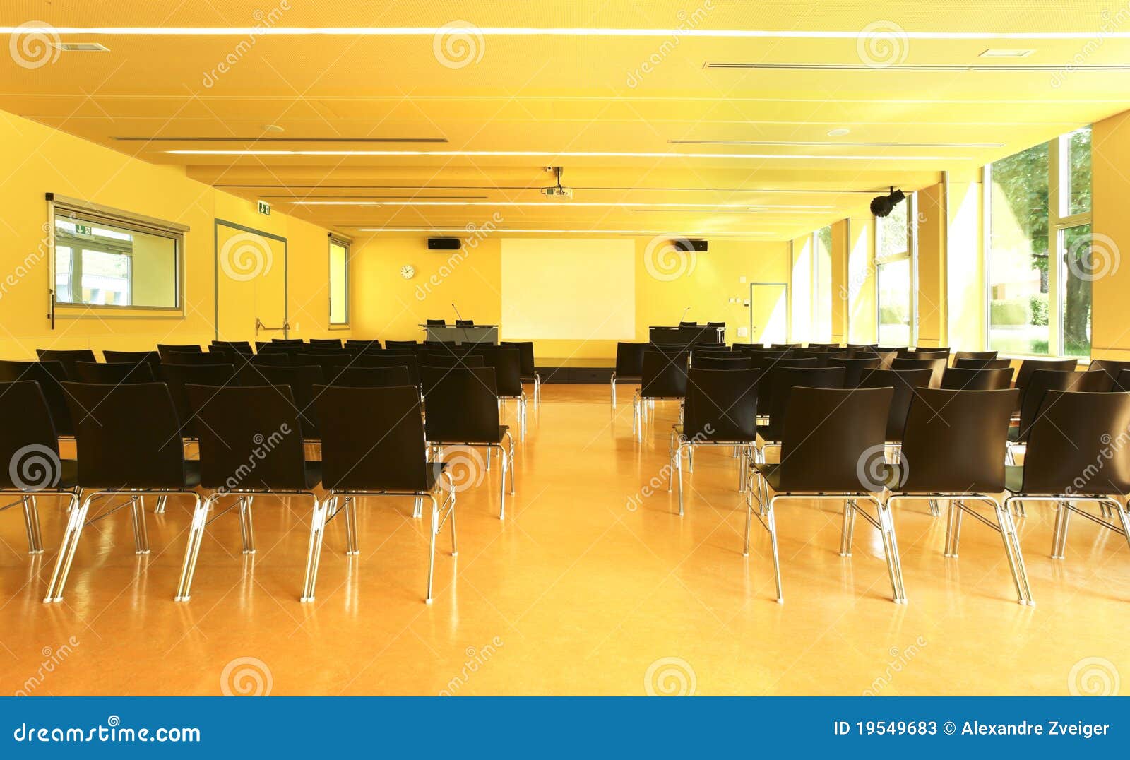 Public school, interior stock image. Image of perspective - 19549683