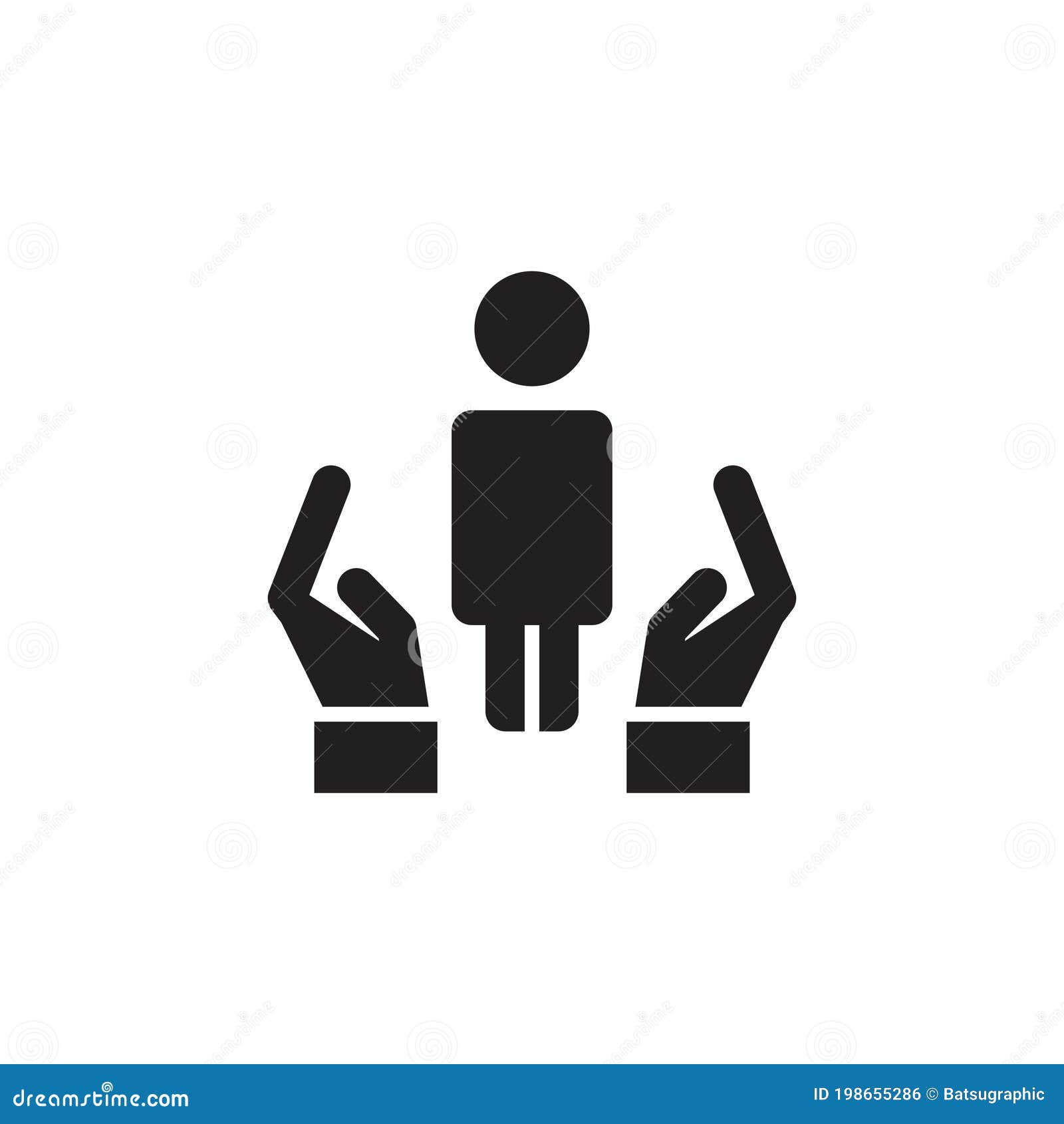 Public Service Vector Icon Design Template Stock Vector - Illustration ...
