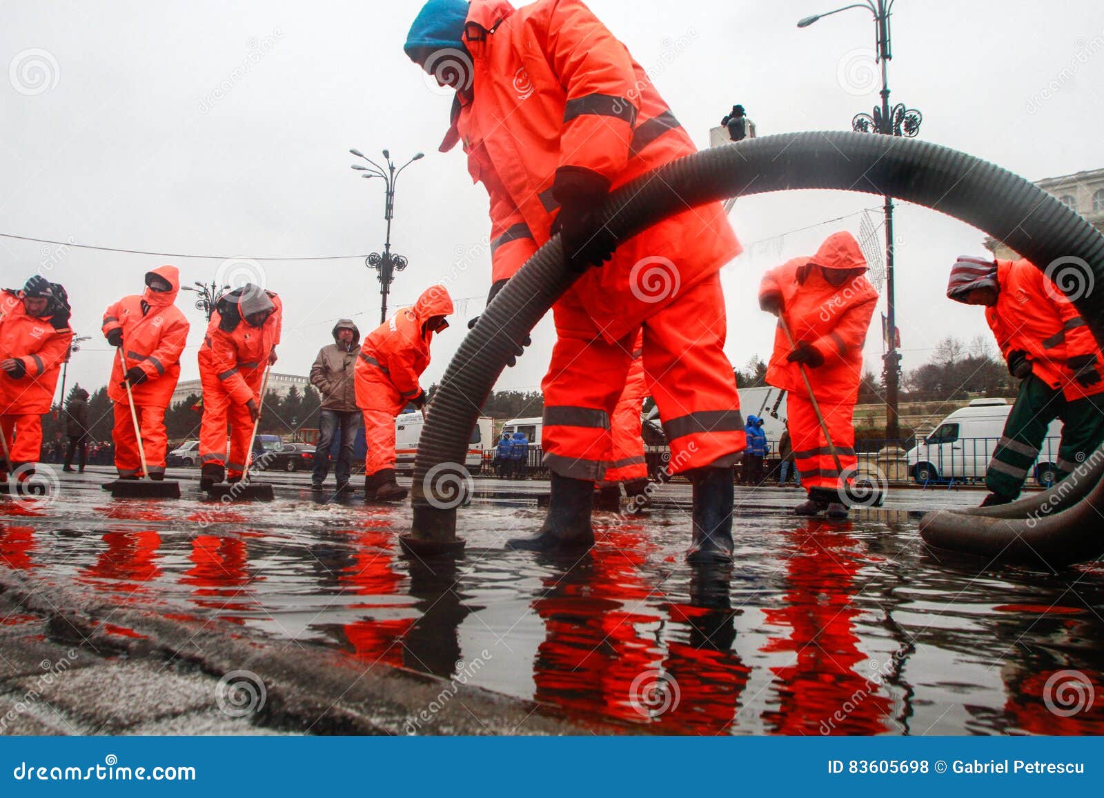 Public service workers editorial stock photo. Image of shovel - 83605698