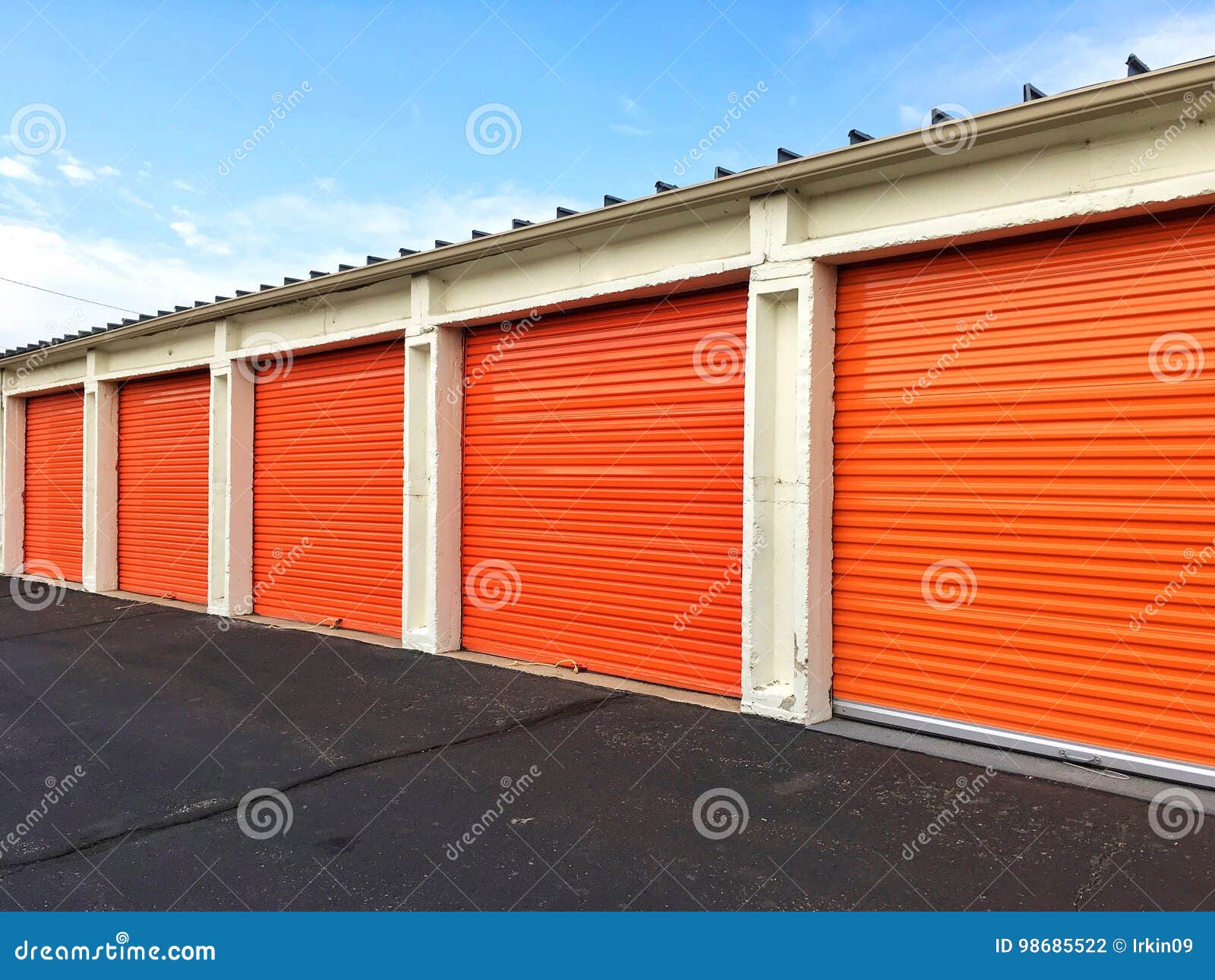 Public storage stock photo. Image of gates, storage, safe - 98685522