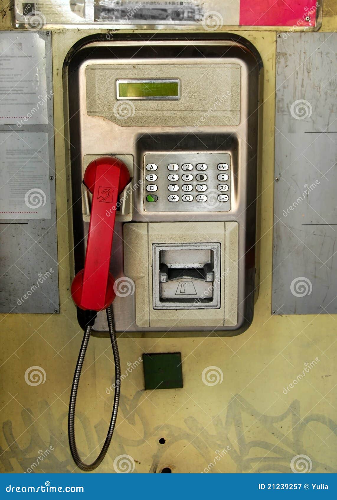Public telephone stock image. Image of dial, number, numbers - 21239257