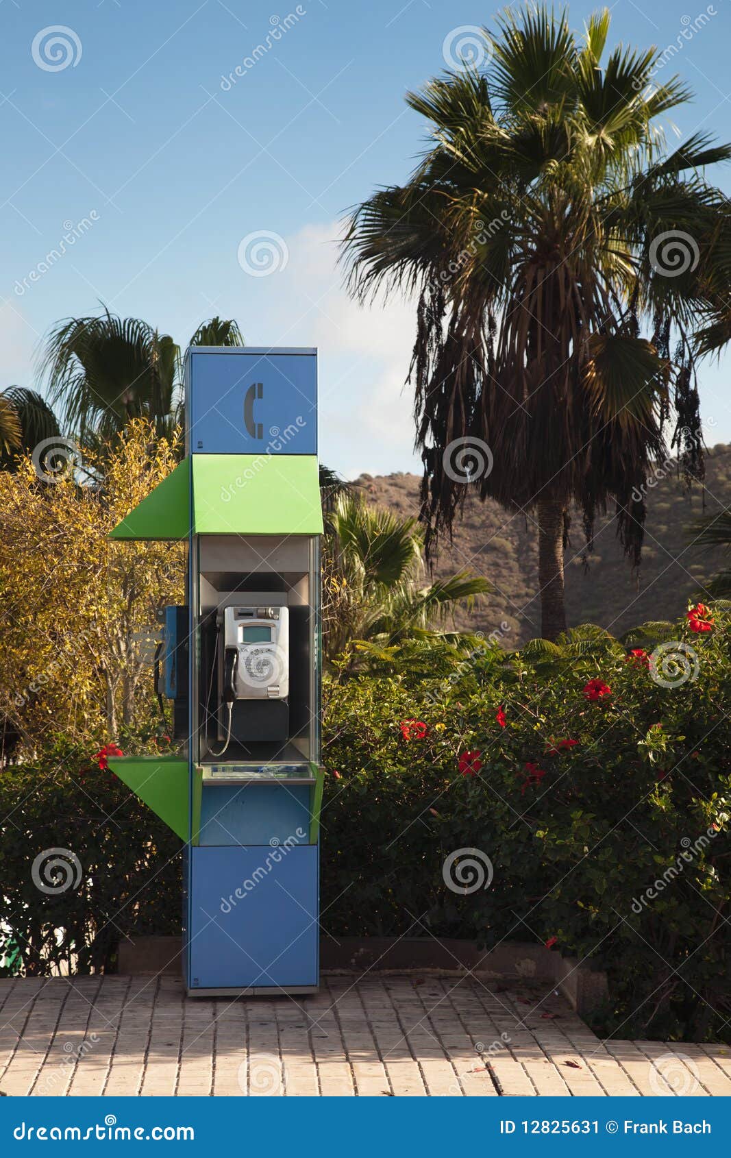 Public Telephone Booth in Spain Stock Image - Image of phonebox, nature ...