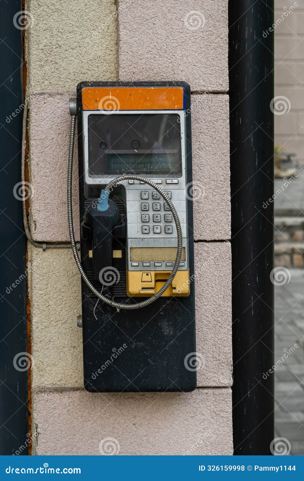 Public Telephone stock photo. Image of contact, telephone - 326159998