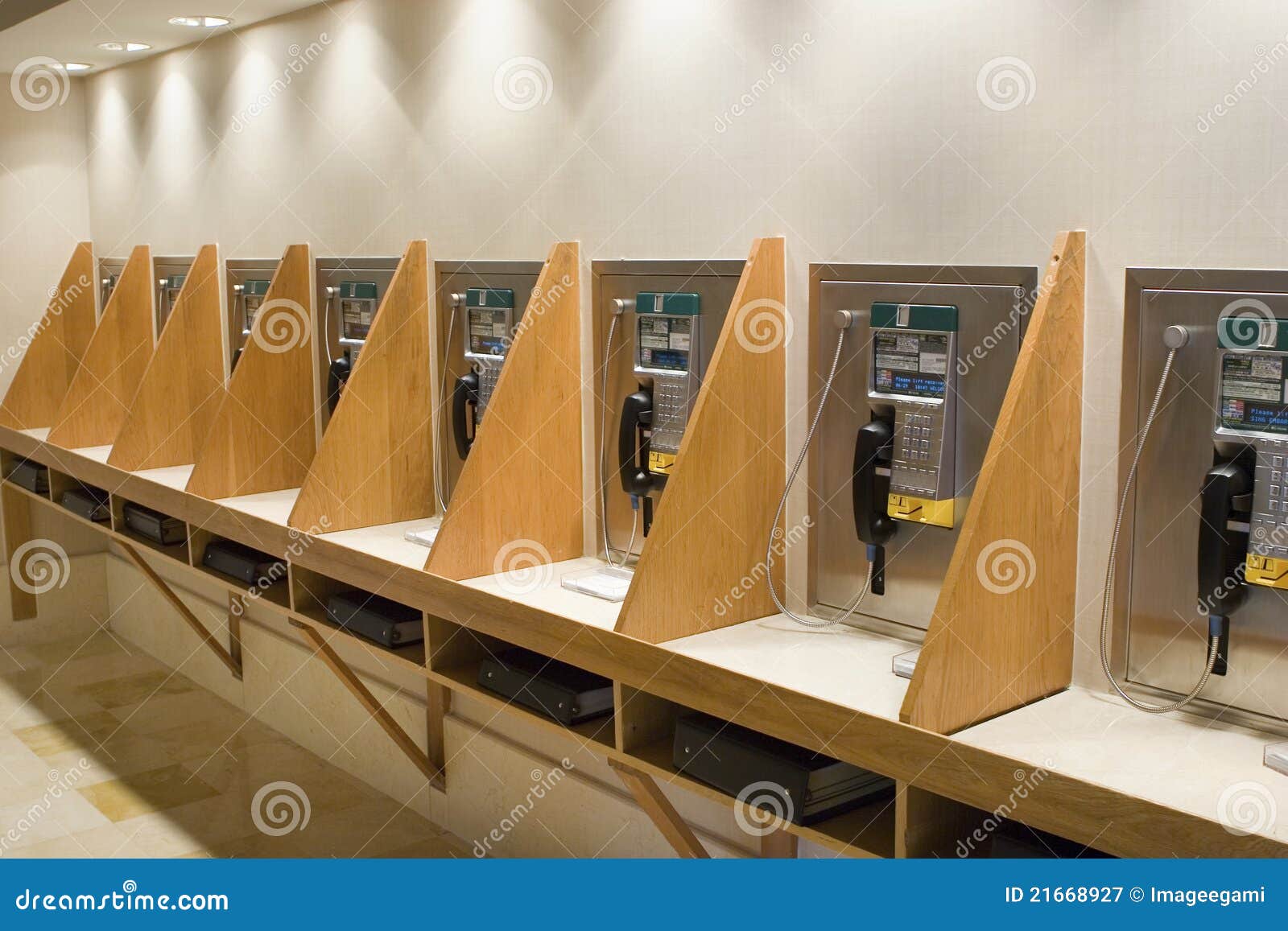 Public telephones stock image. Image of coin, phones - 21668927