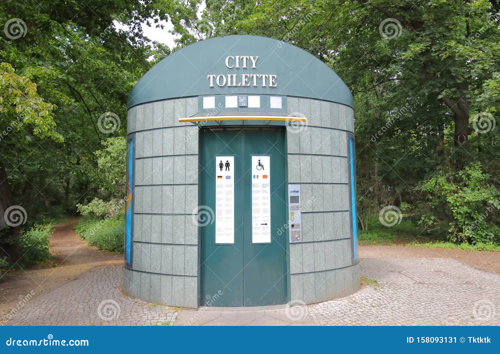 Public Toilet Berlin Germany Editorial Photo - Image of travel, germany ...