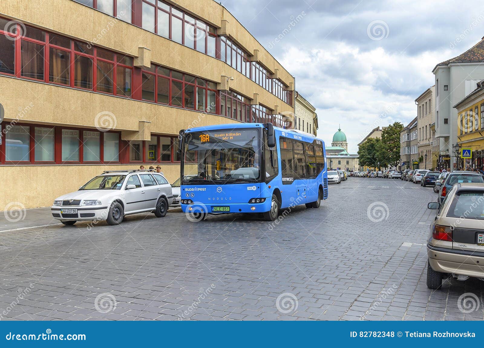 Public Transport in Budapest, Hungary. Editorial Stock Photo - Image of ...