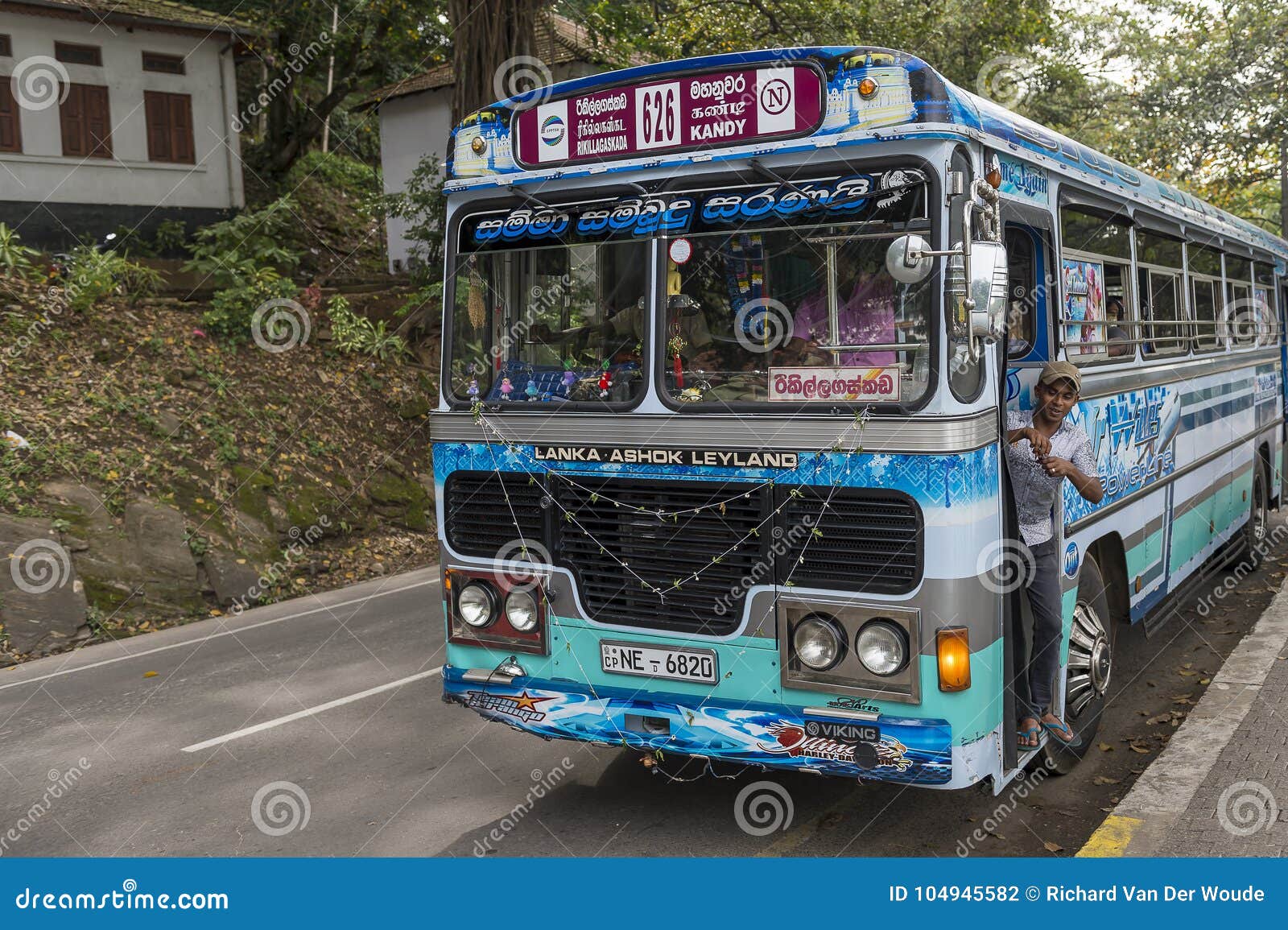 Public Transport Bus in Sri Lanka Editorial Photography - Image of ...