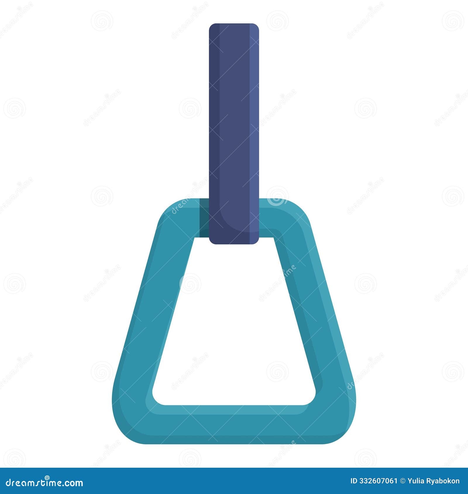 Public Transport Handrail Hanging For Safety And Stability Cartoon ...