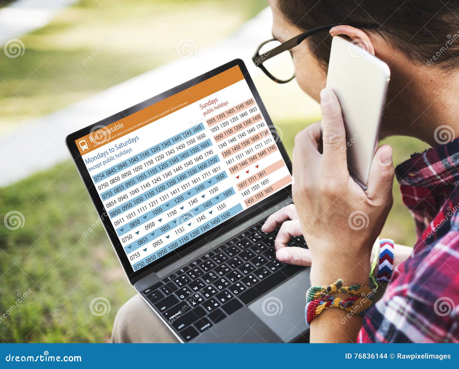 Public Transport Transportation Bus Schedule Concept Stock Photo ...