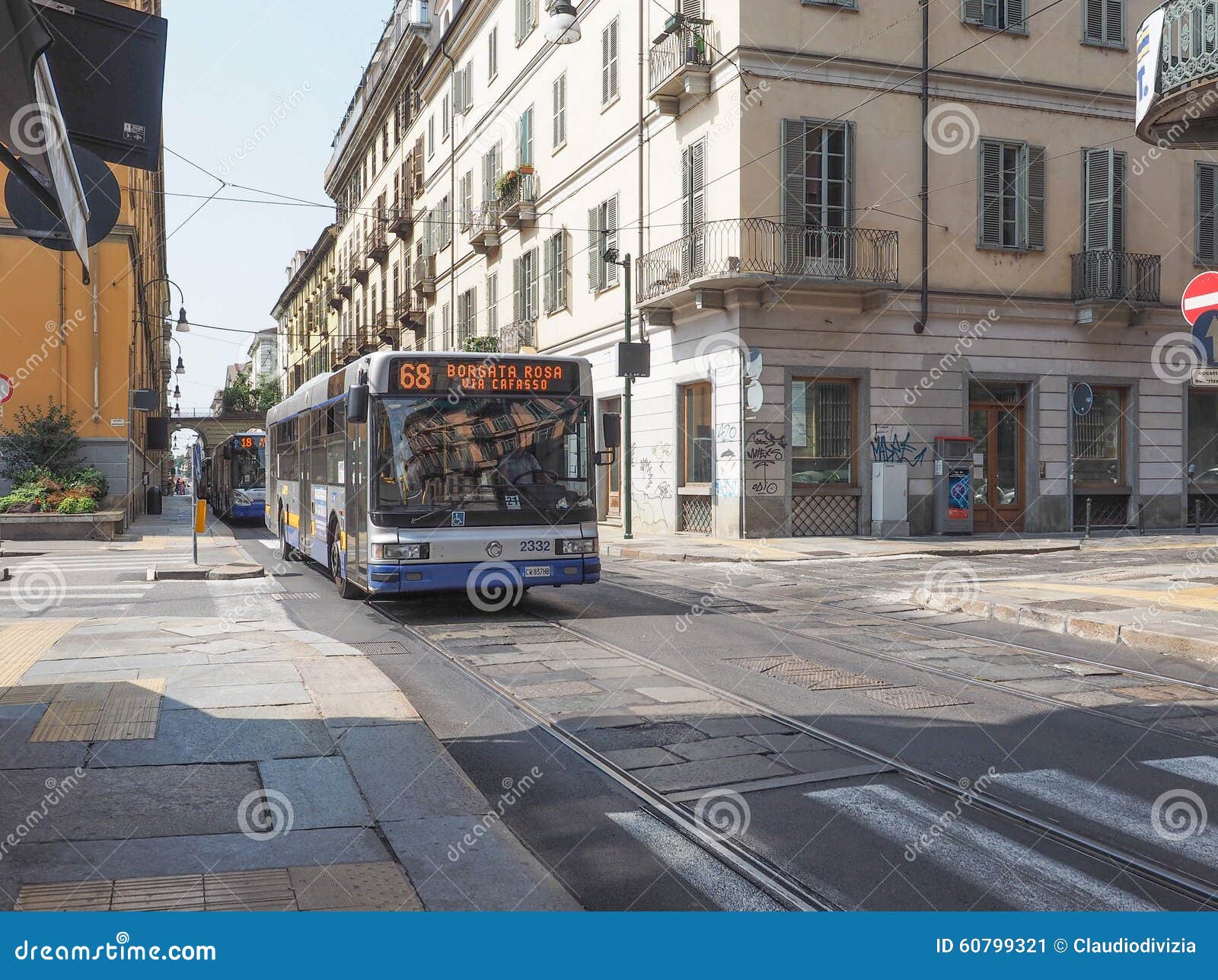 Public transport in Turin editorial photo. Image of editorial - 60799321