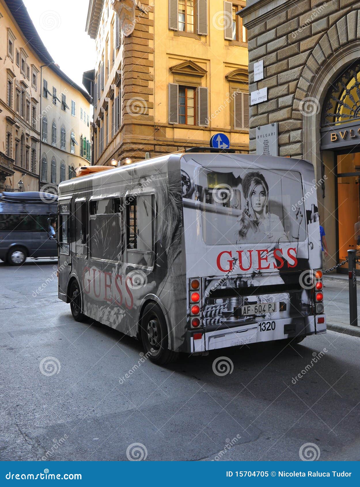 Public Transportation Bus in Italy Editorial Image - Image of florence ...