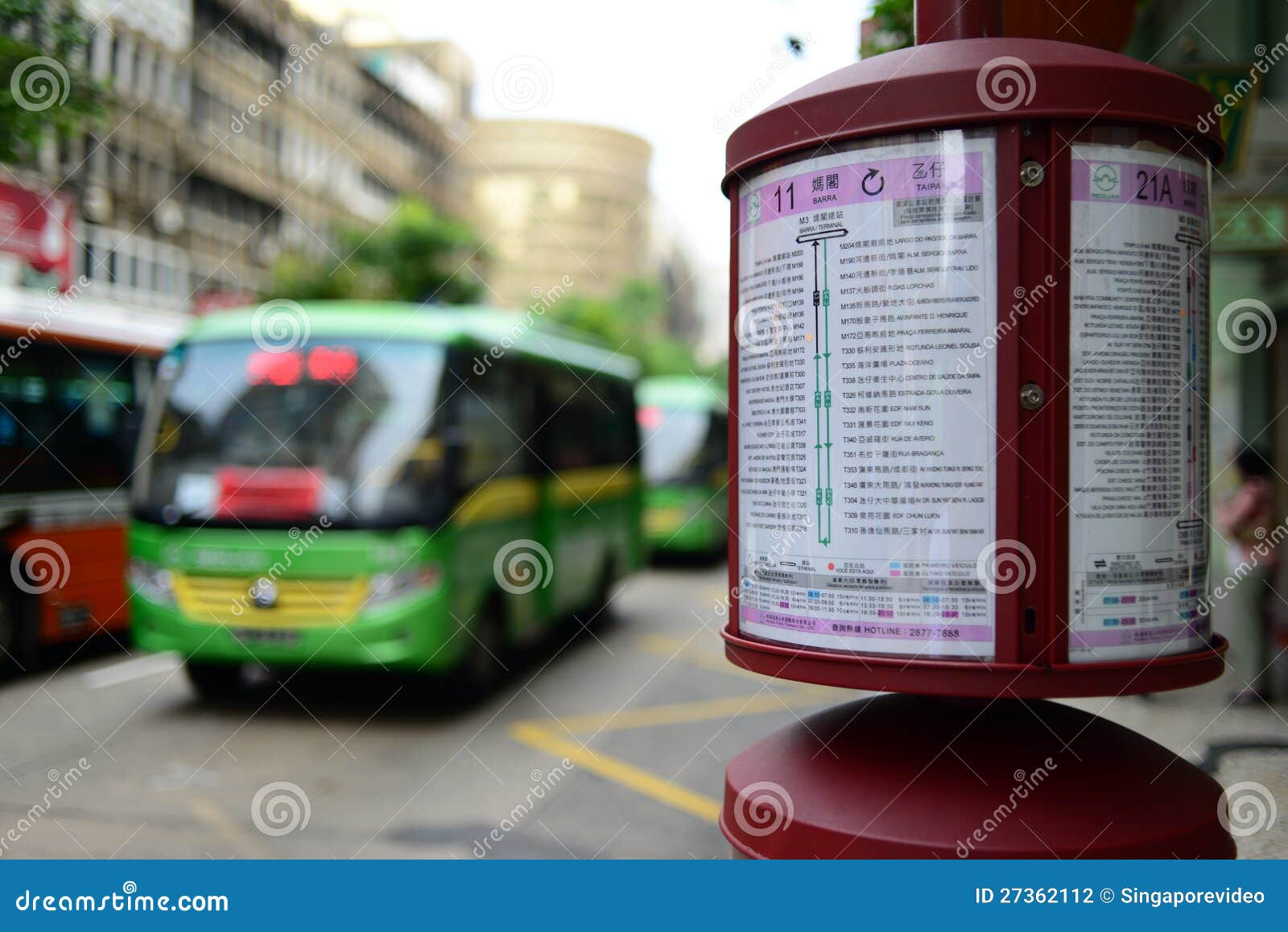 Public Transportation in Macau Editorial Photography - Image of roads ...