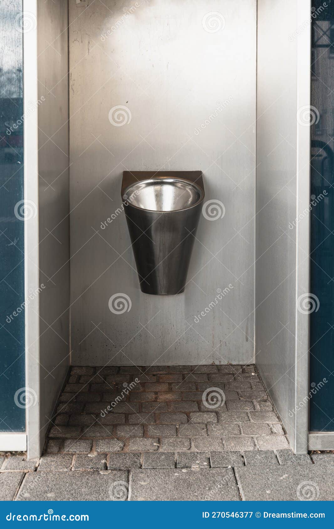 A Public Urinal in the City Stock Image - Image of modern, urban: 270546377